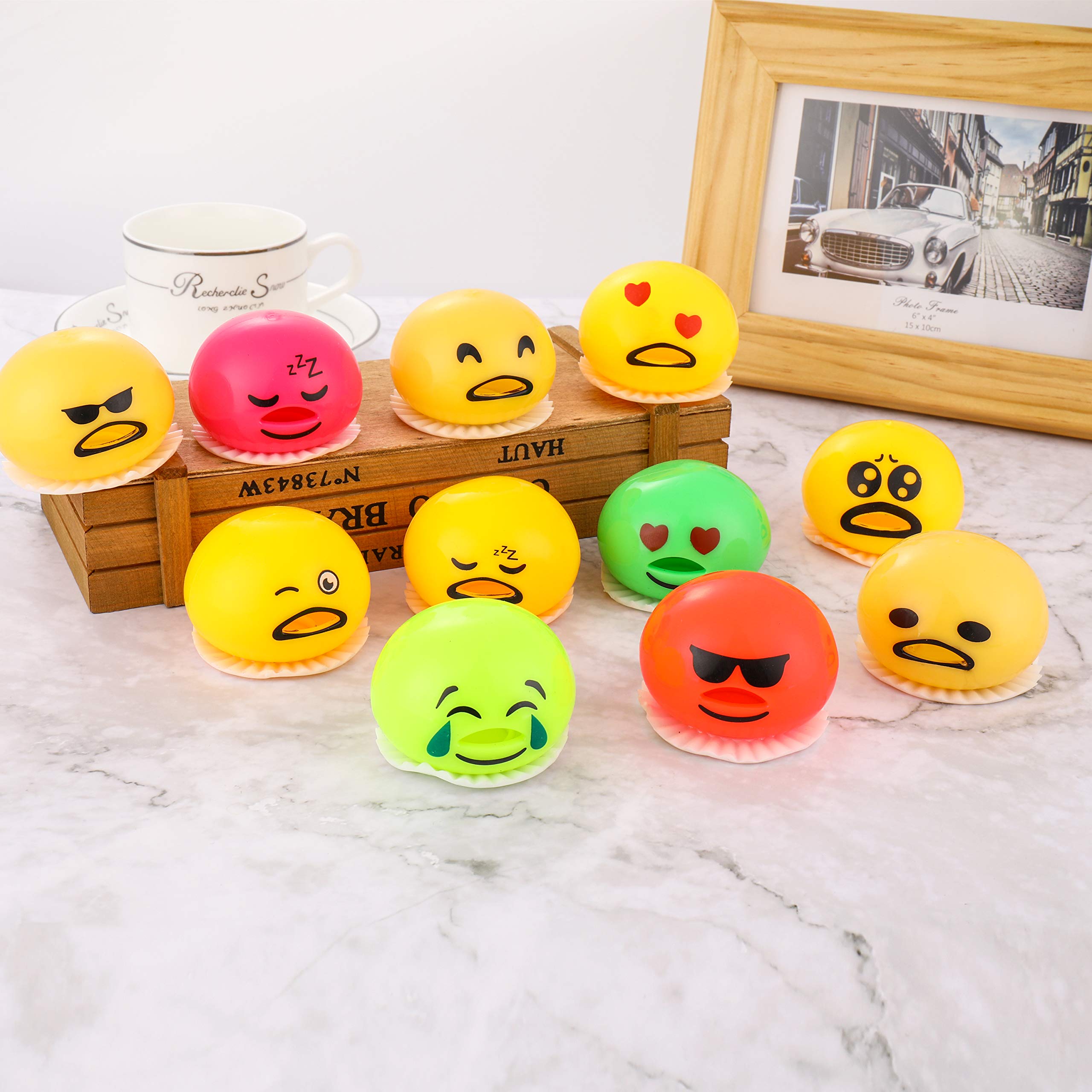 Smiley Face Vomit Toy