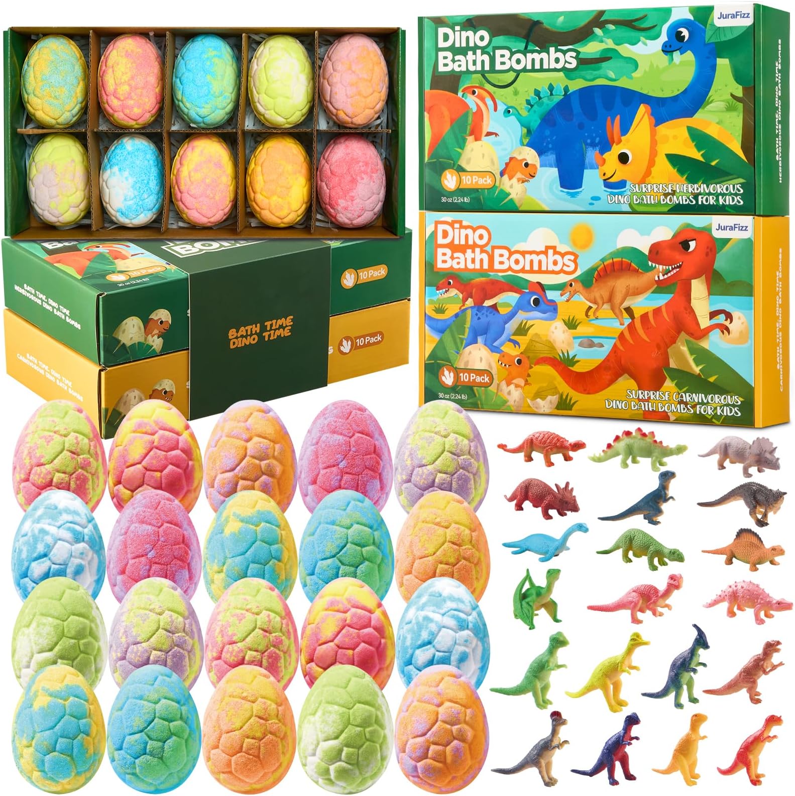 Amazon.com: Bath Bombs for Kids with Toys Inside, 9 Pack Handmde Bath ...