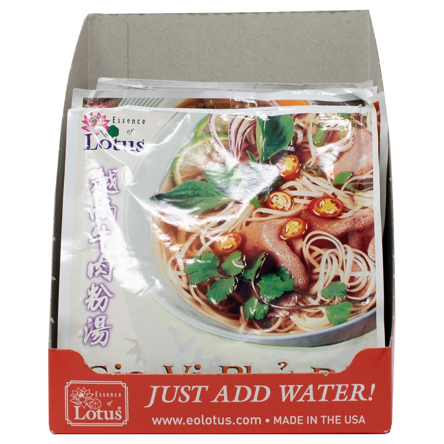 Amazon.com: Essence of Lotus Instant Pho Broth For Vietnamese Noodle ...