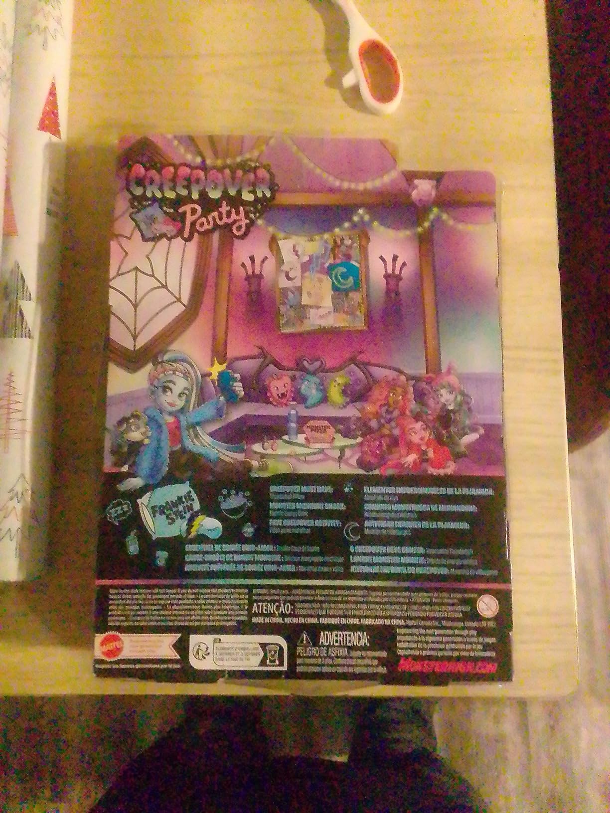 Monster High Doll and Sleepover Accessories, Frankie Stein Doll with ...