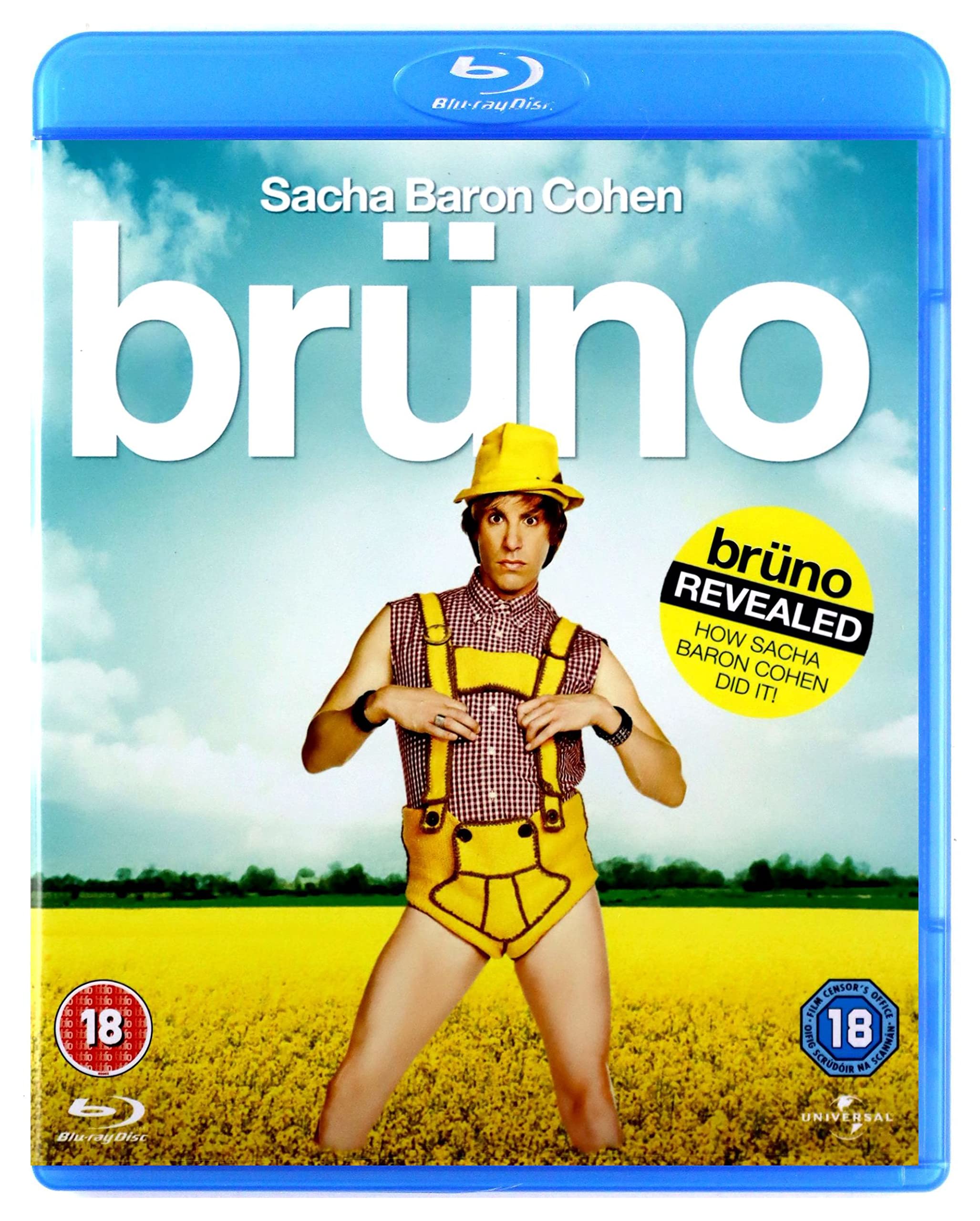 Bruno [Blu-ray] [Region Free]: Amazon.co.uk: Sacha Baron Cohen, Sacha ...
