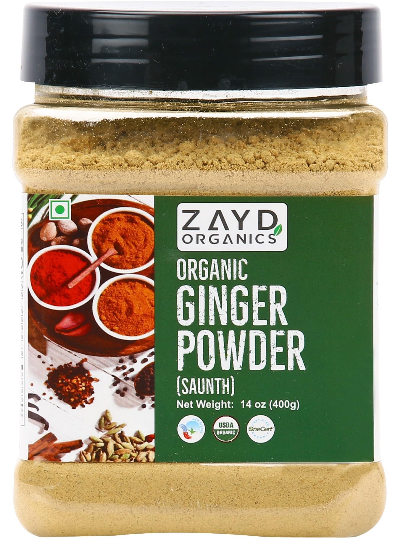 Amazon.com : Zayd Organic Ginger Powder 14oz Ginger Root Powder Indian ...