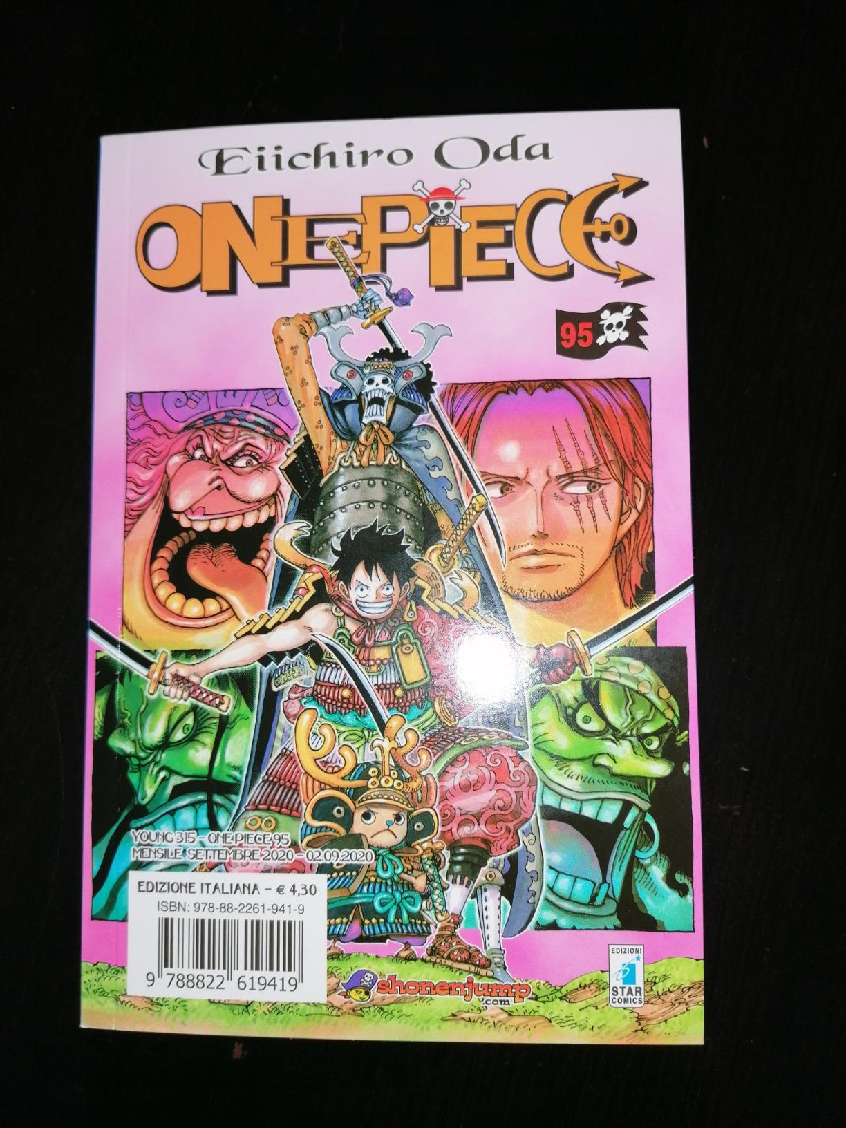 One piece (Vol. 95) : Oda, Eiichiro, Armaroli, Lorenzo, Yupa: Amazon.it ...