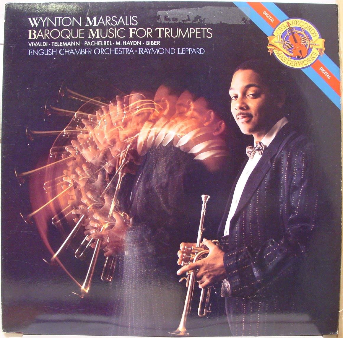 Amazon.com: Wynton Marsalis: Baroque Music For Trumpets LP NM Canada ...