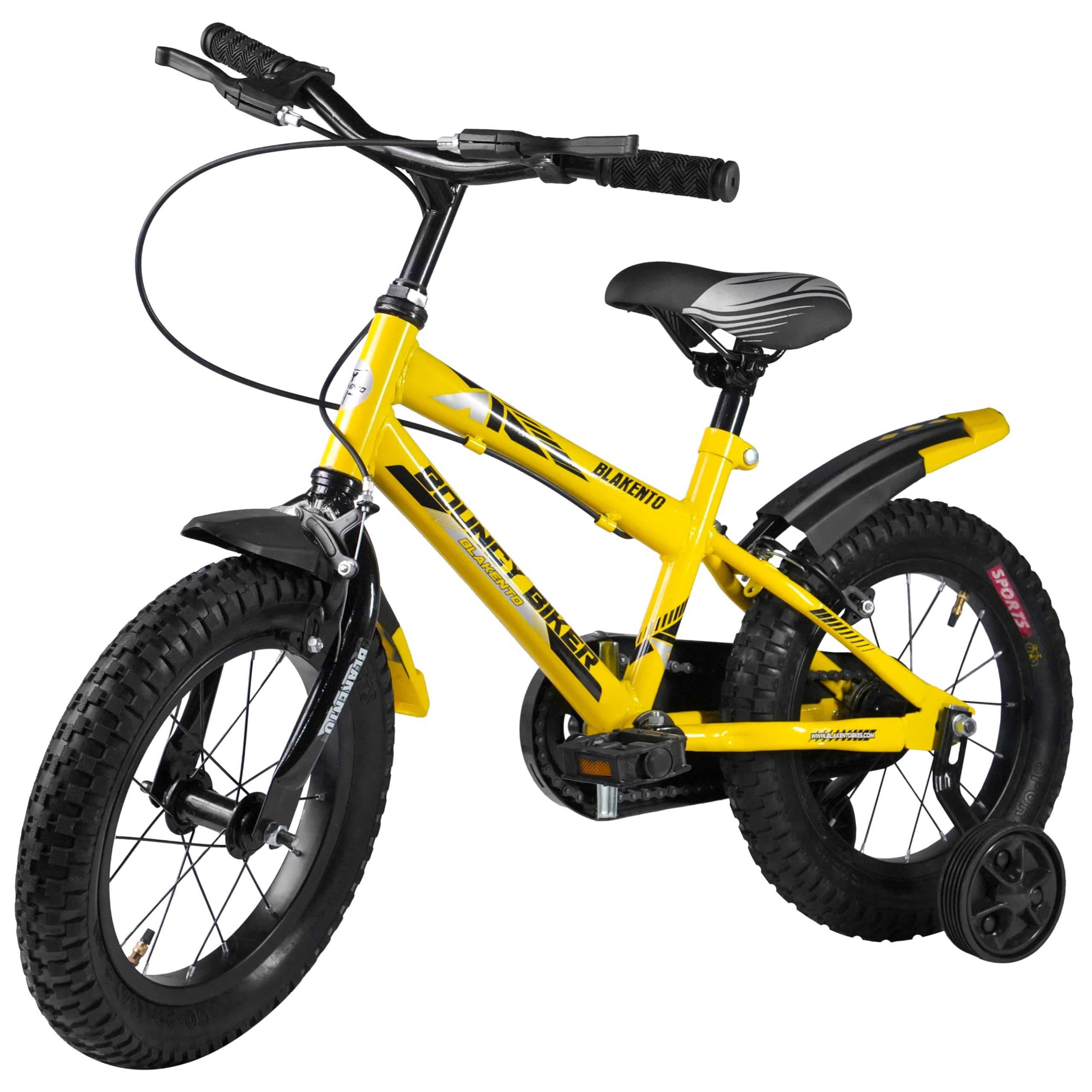 Buy BLAKENTO Kids Cycle for Girls and Boys |14T Bouncy Bikers Cycle for ...