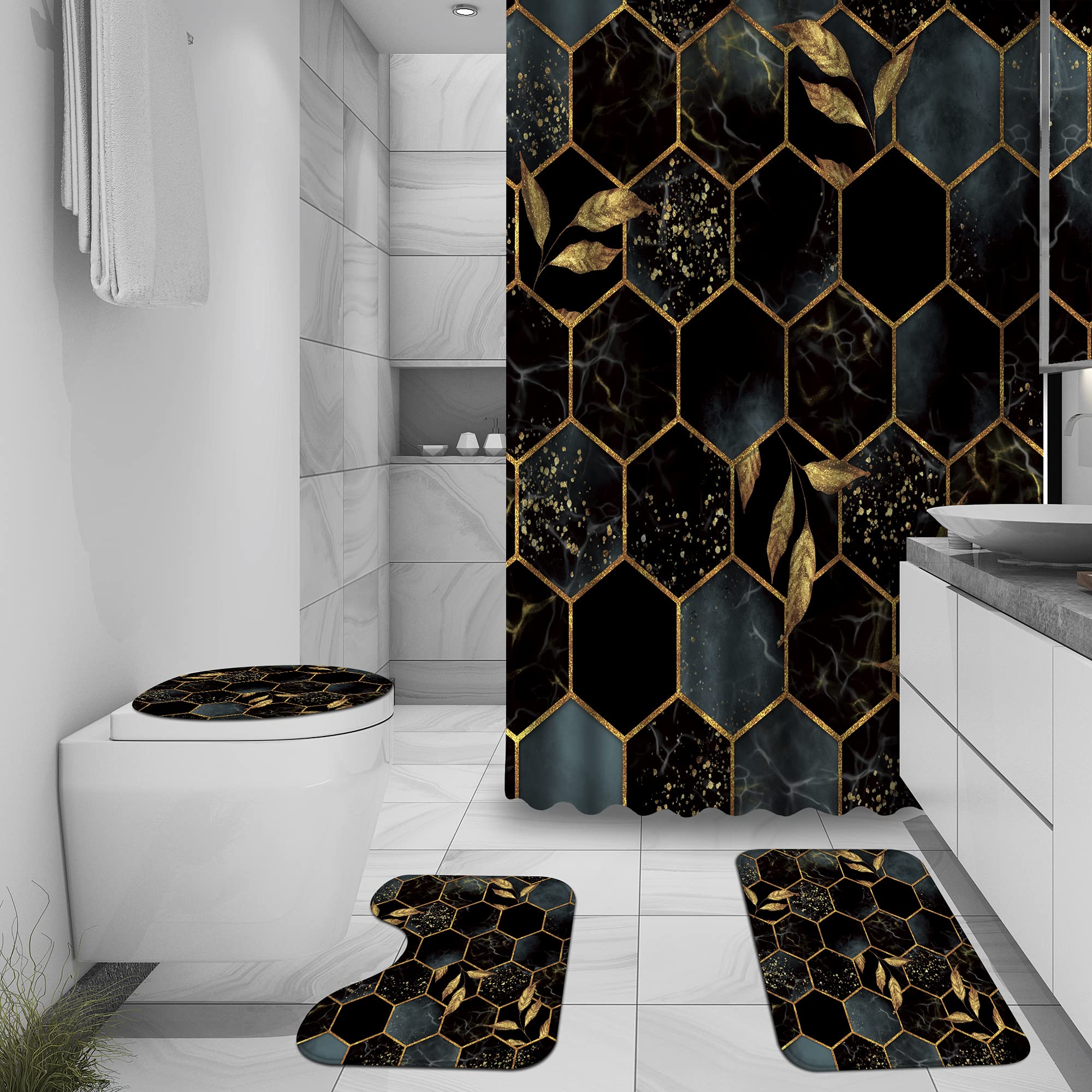 Irregular Tile Shower