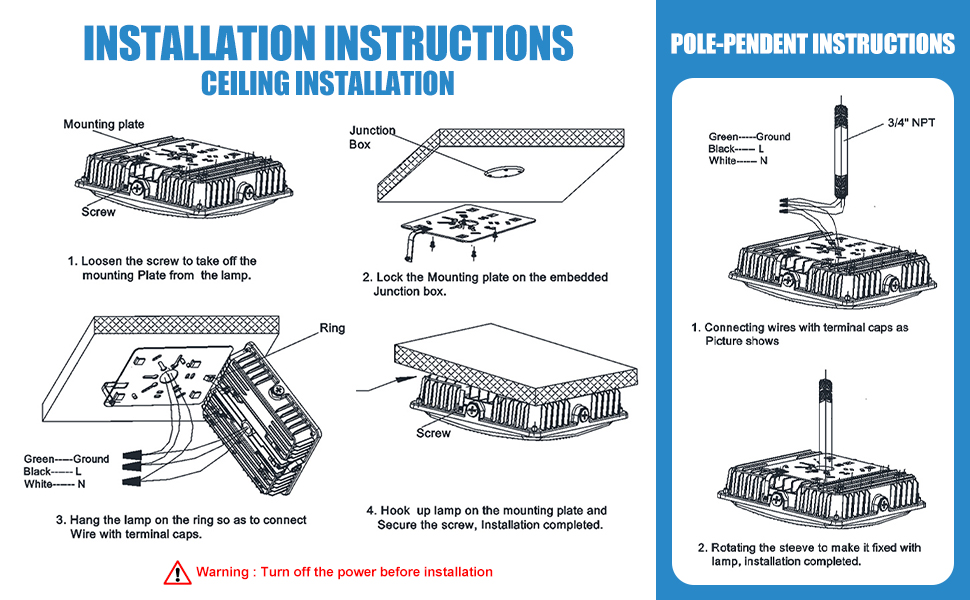 Watch DEOJOY canopy lights installation instructions on Amazon Live