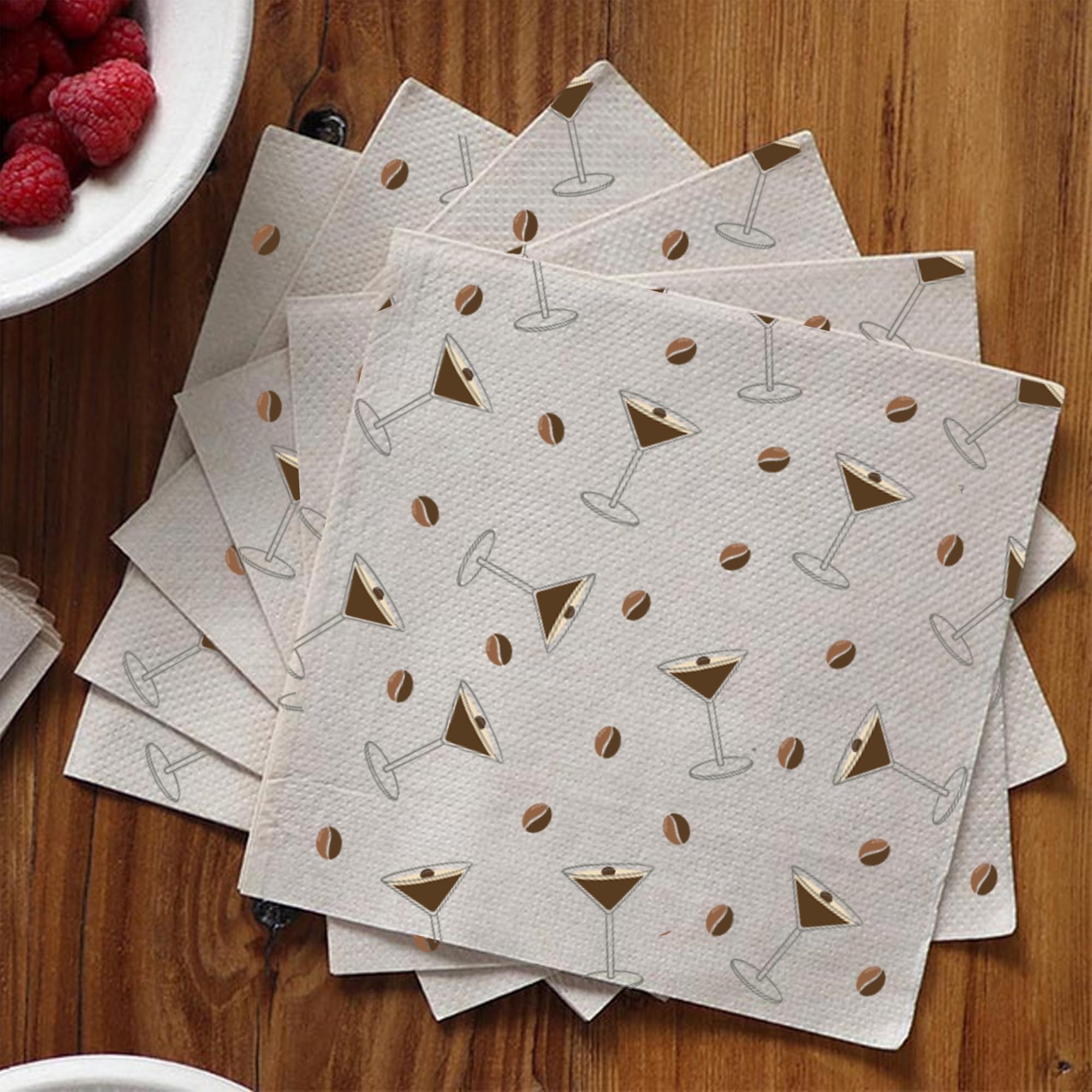 A Tiny Bit Older Birthday Napkins Espresso Martini Napkins 100-Pack - A ...