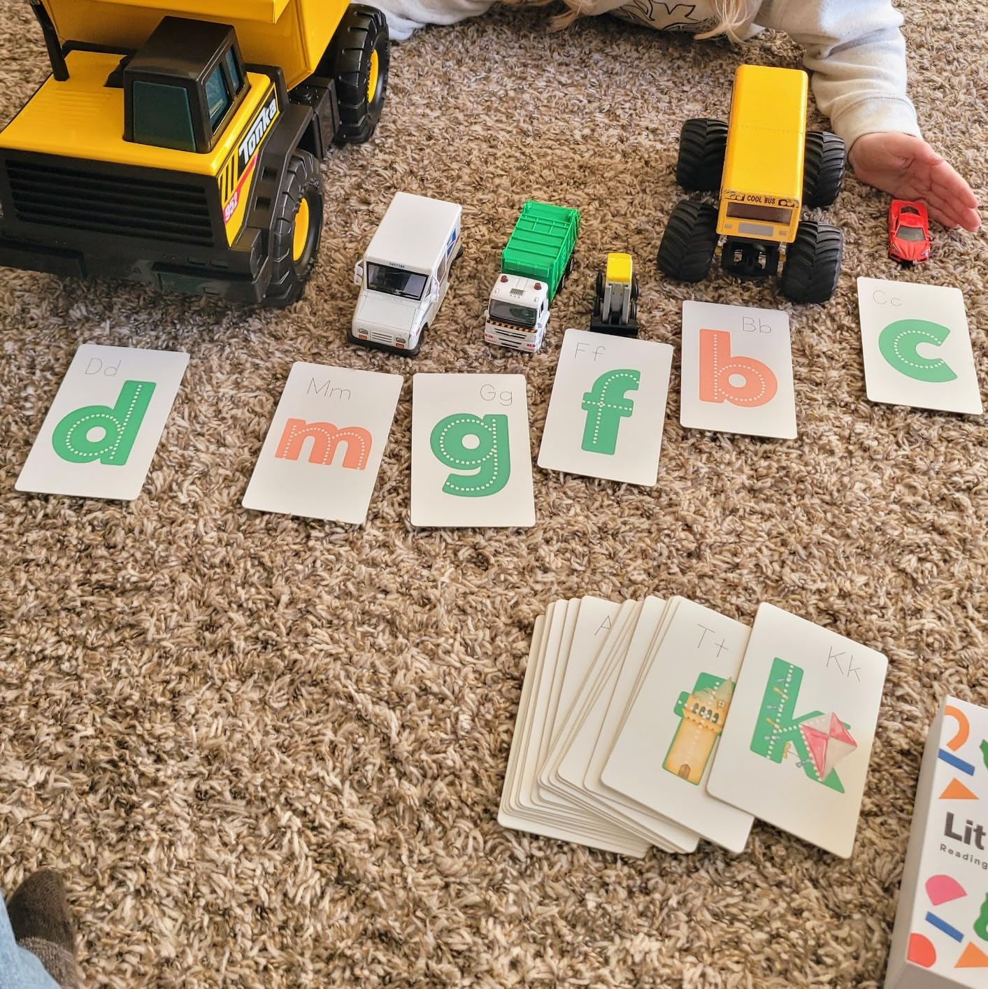 Lit Letters Flashcards Official Lit to Lead Product | Learn Letter Sou