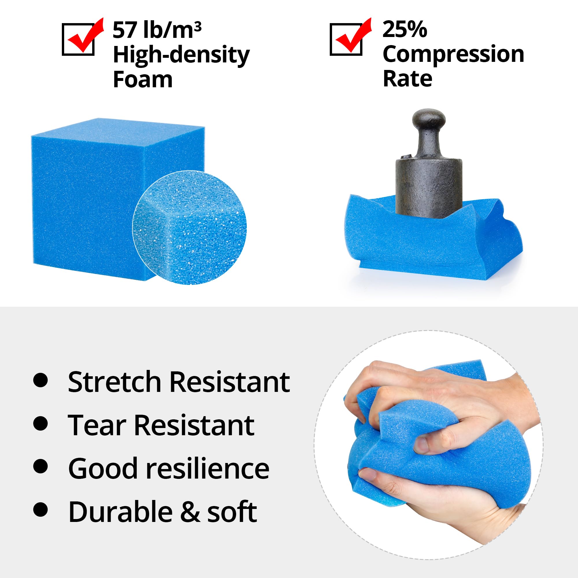 Snapklik.com : Foam Cubes 72 Pcs, 5.9"x5.9"x5.9" Colorful Flame ...