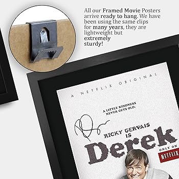 Derek Ricky Gervais Poster