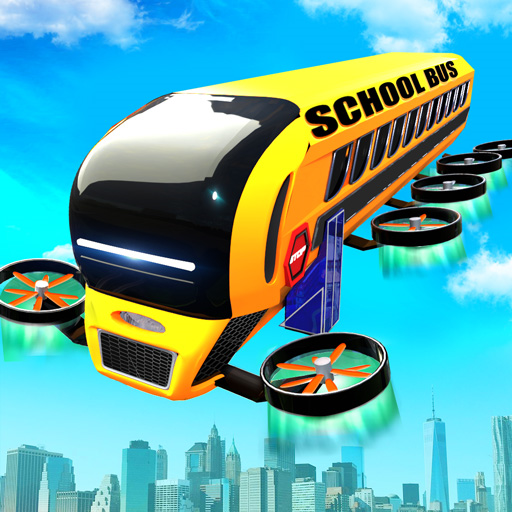 Flying School Bus Transform Robot Games - App on Amazon Appstore