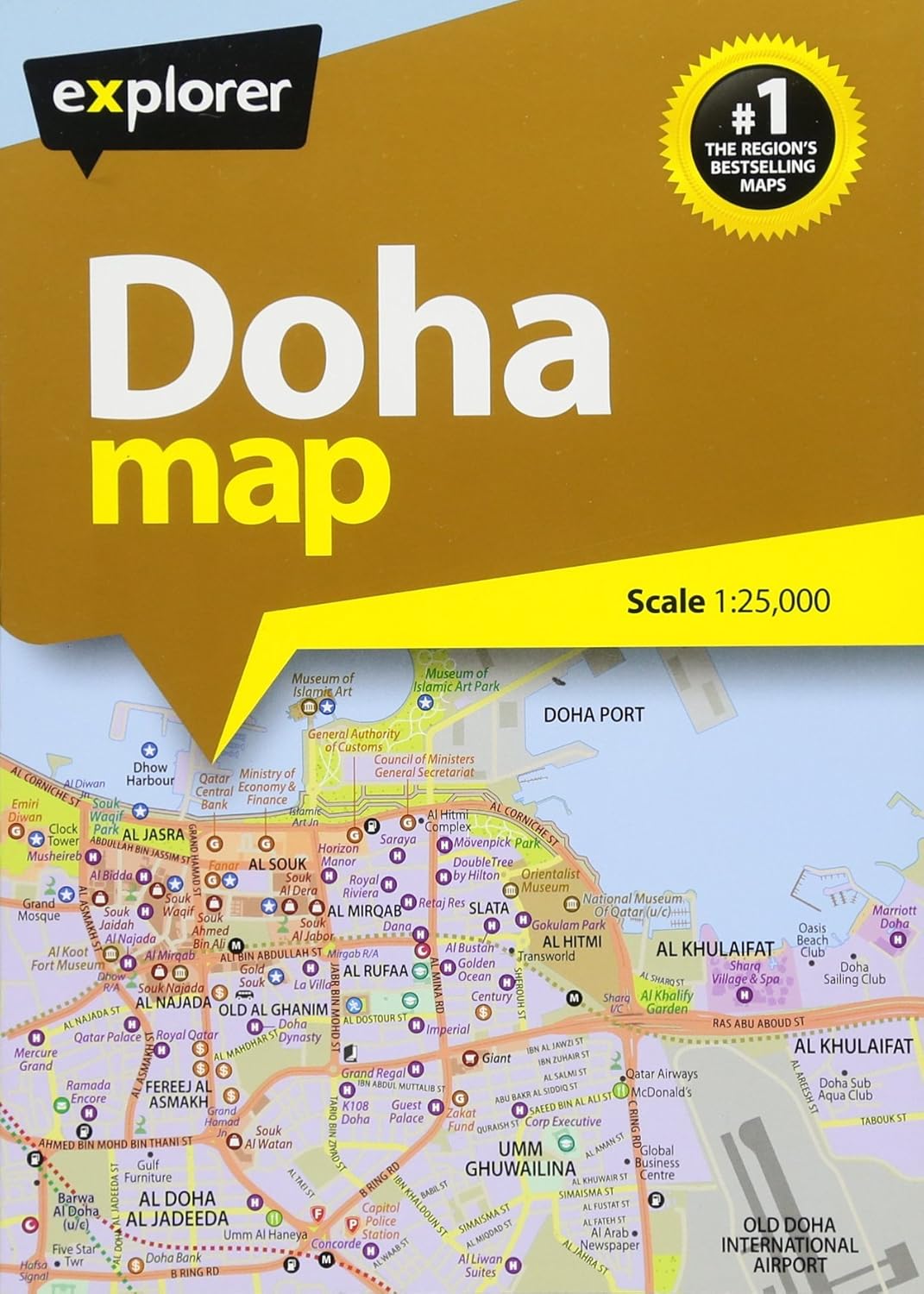 Doha City Map (Explorer City Maps): Amazon.co.uk: Explorer Publishing ...