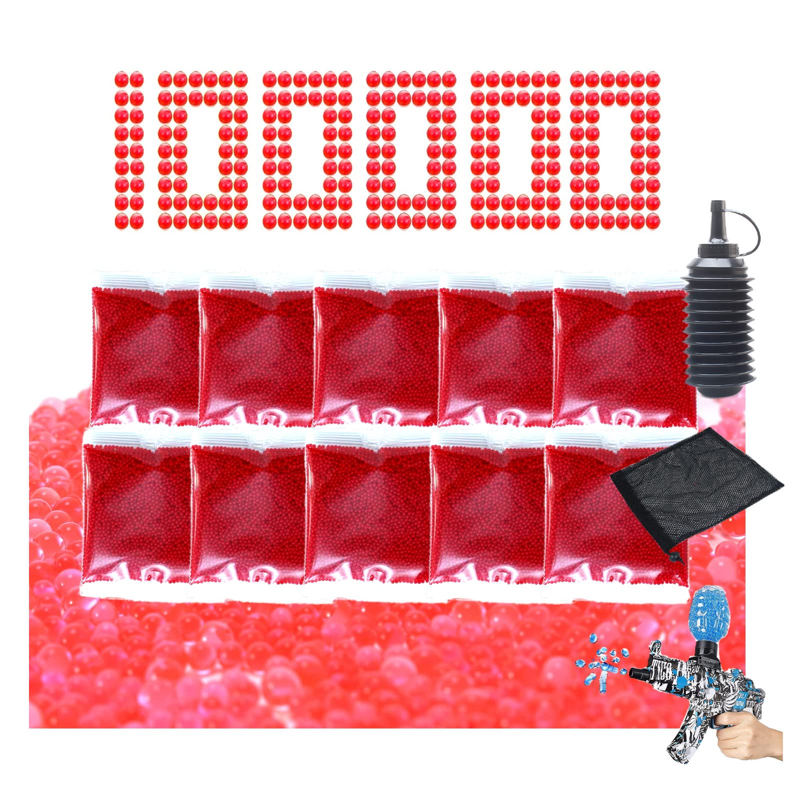 Buy GOTOBMP Electric Blaster Water Gel, Gel Ball Blaster Toys Electric ...