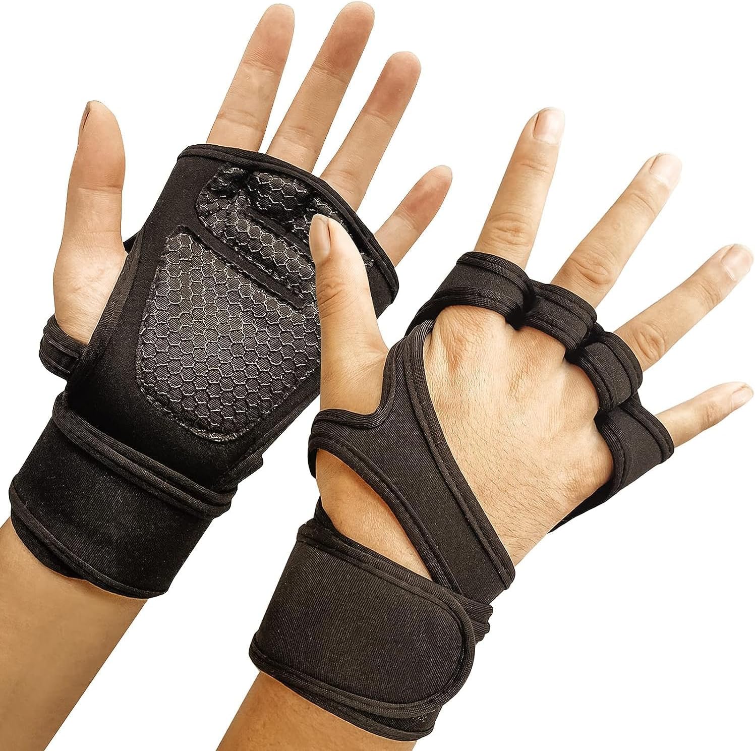 Mcmola Sports Cross Training Gloves With Wrist Support For Fitness, Wod ...