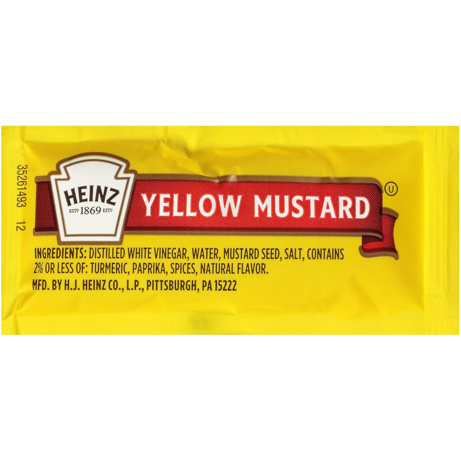 Amazon.com : Heinz Single Serve Mild Mustard (500 ct Casepack, 1.5 oz ...