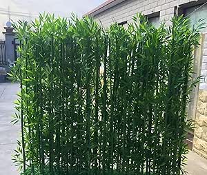 Amazon.com: Large Artificial Bamboo Plants Trees Outdoor Indoor 3ft 4ft ...
