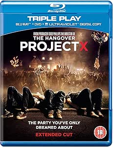 Project X [BLU-RAY] (18) : Amazon.com.mx: Películas y Series de TV