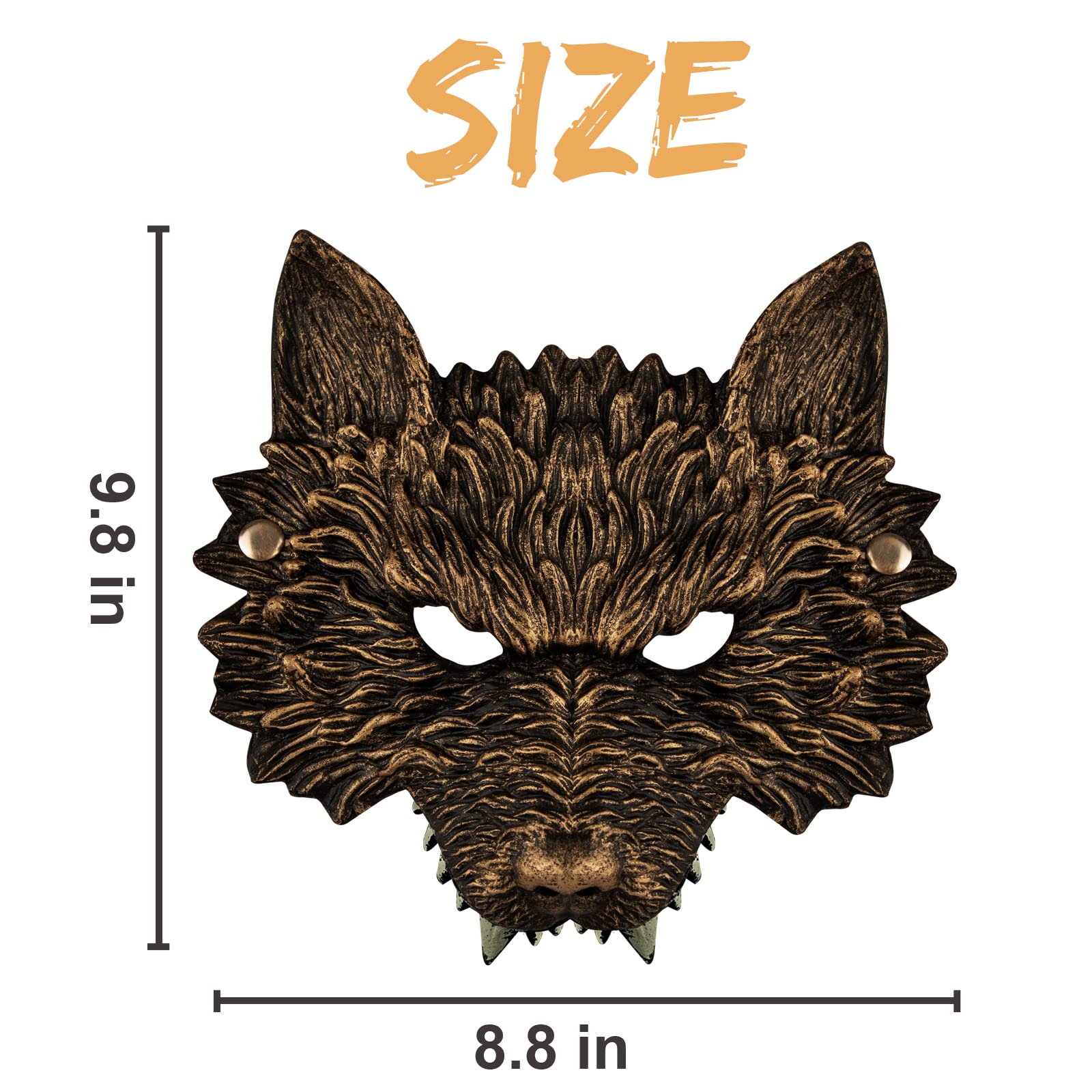 Snapklik.com : Stegosaurus Wolf Mask Halloween 3D Scary Werewolf Mask ...