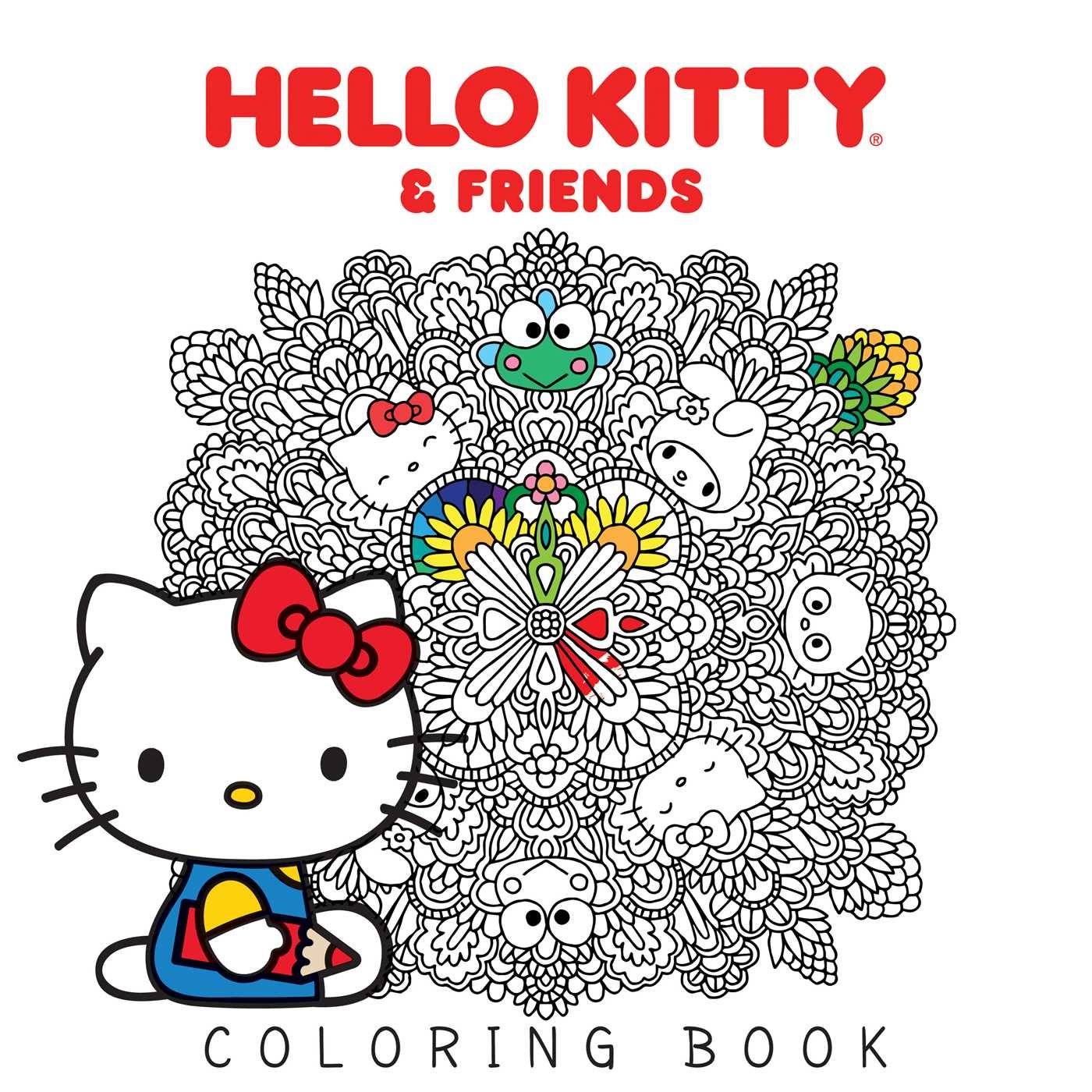 Hello Kitty & Friends Coloring Book : Viz Media: Amazon.it: Libri