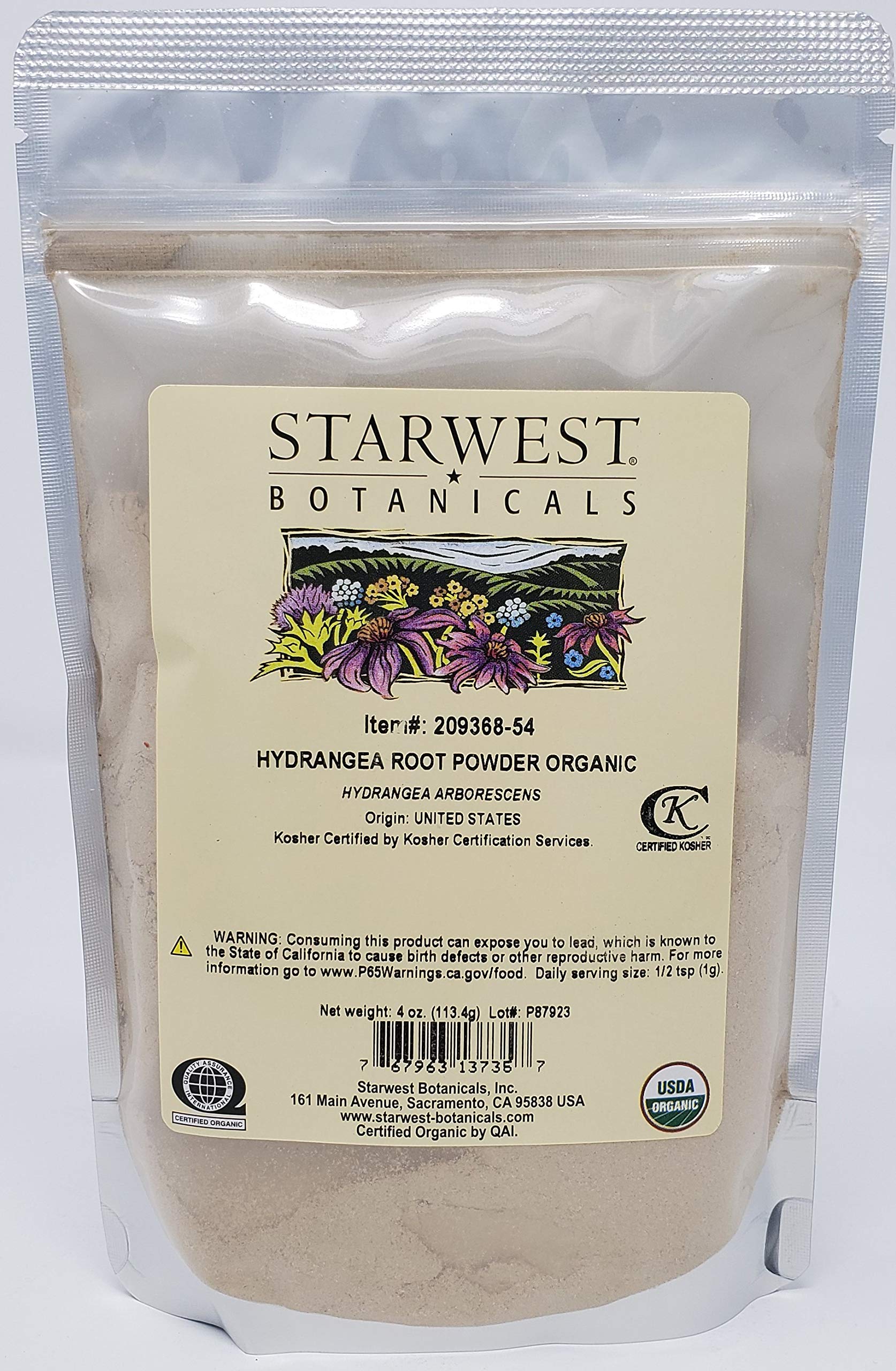 Amazon.com: HYDRANGEA ROOT POWDER ORG 4OZ : Patio, Lawn & Garden