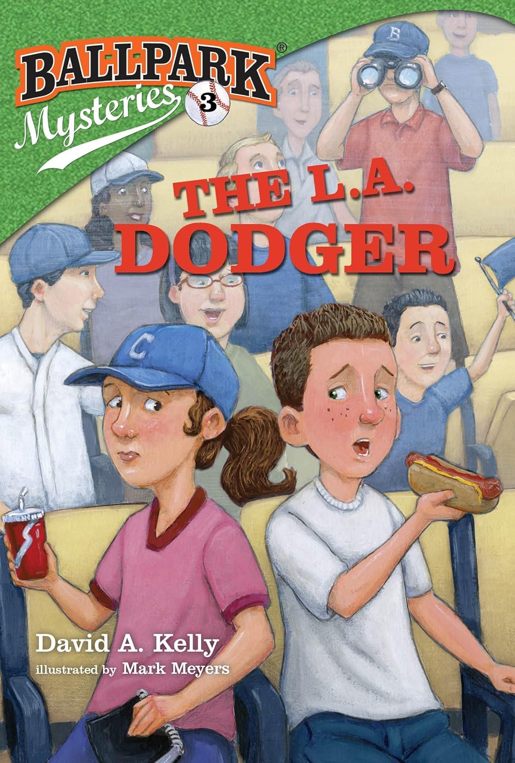 Amazon.com: Ballpark Mysteries #3: The L.A. Dodger: 9780375868856 ...