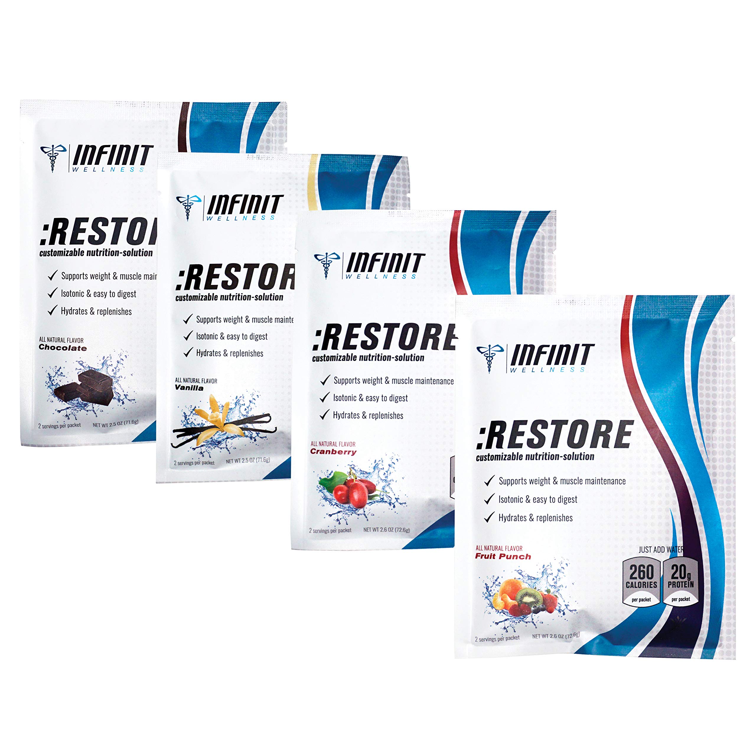 Buy Restore Hydration Powder by Infinit | Electrolyte Drink Mix | Low ...