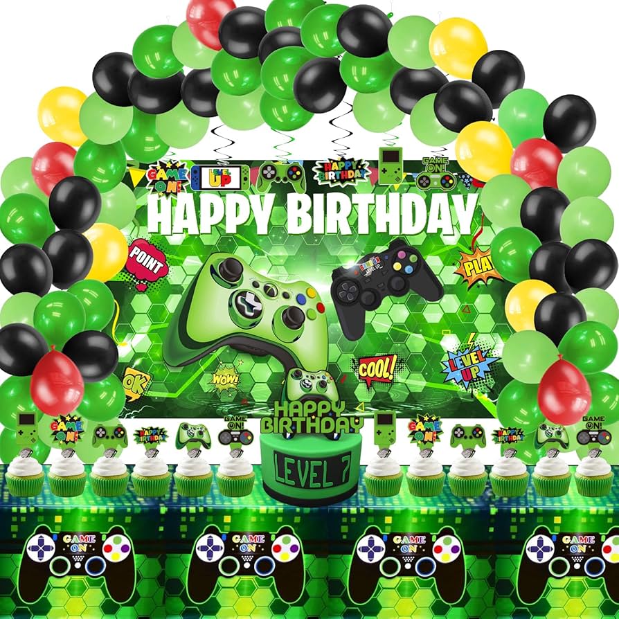 Xbox Themed Birthday Supplies Video Game Party Supplies By Party