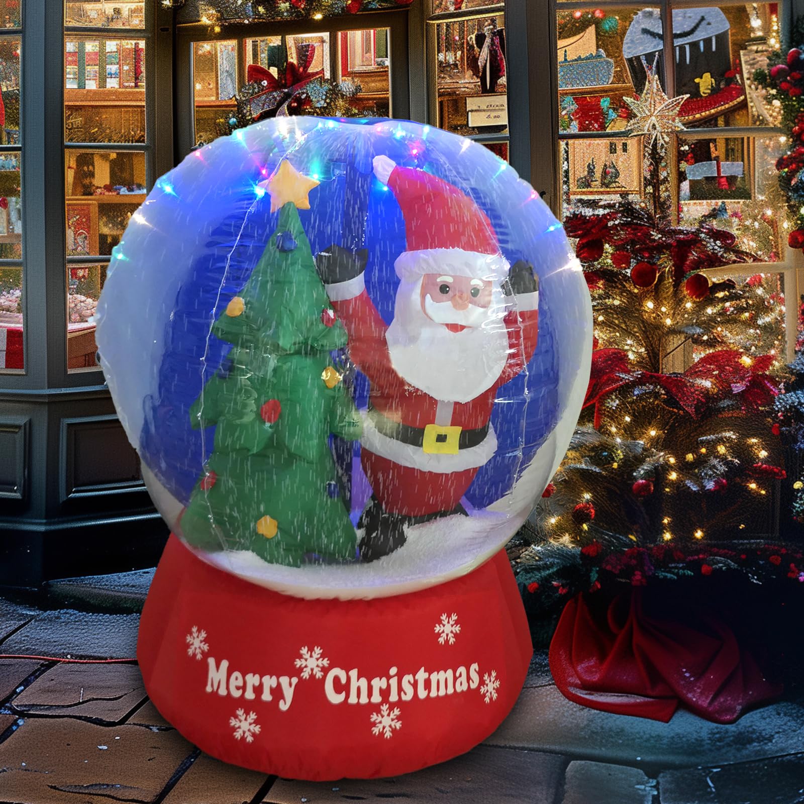 Amazon.com: 4 FT Christmas Inflatables Decorations with Led Light ...