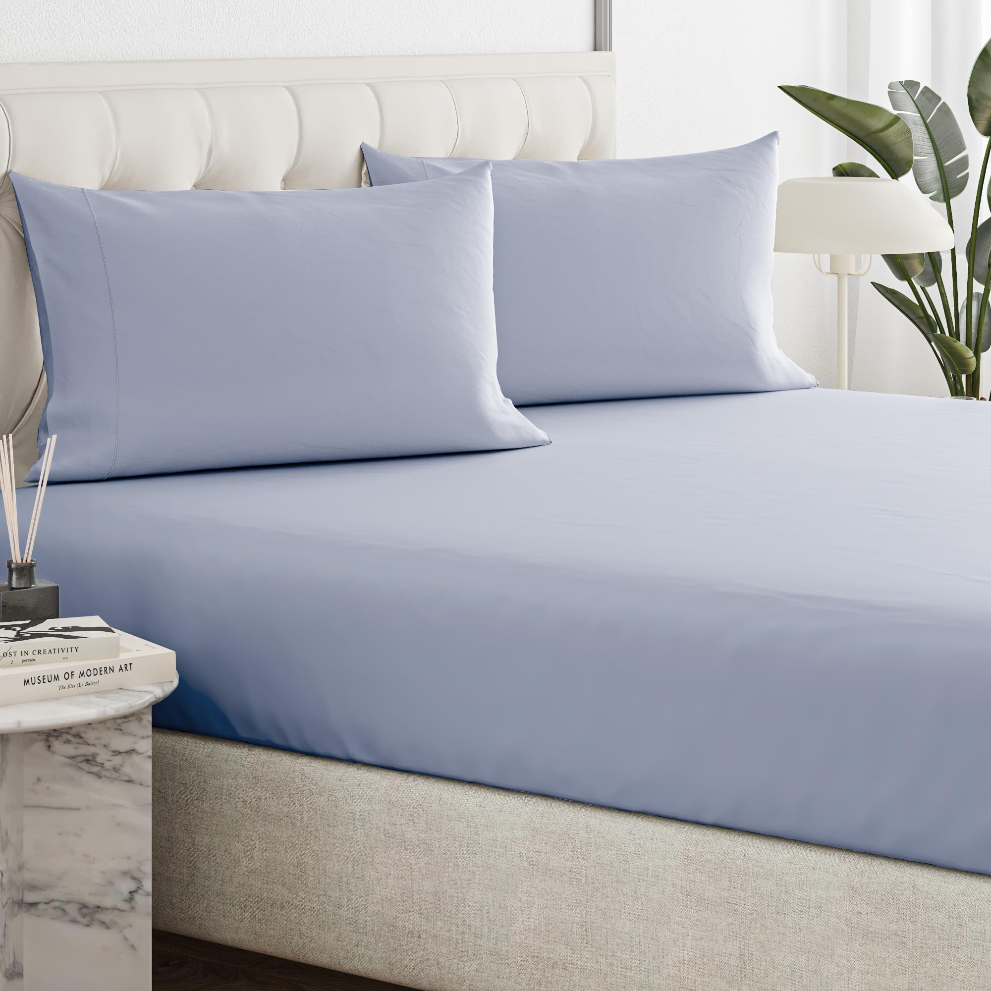 Amazon.com: Sleepy Town Full Size Bed Sheets - 3 Piece - NO FLAT SHEET ...