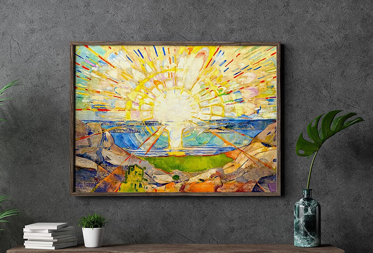 Edvard The Sun The Sun By Edvard Munch Spiral Notebook By Mango Art
