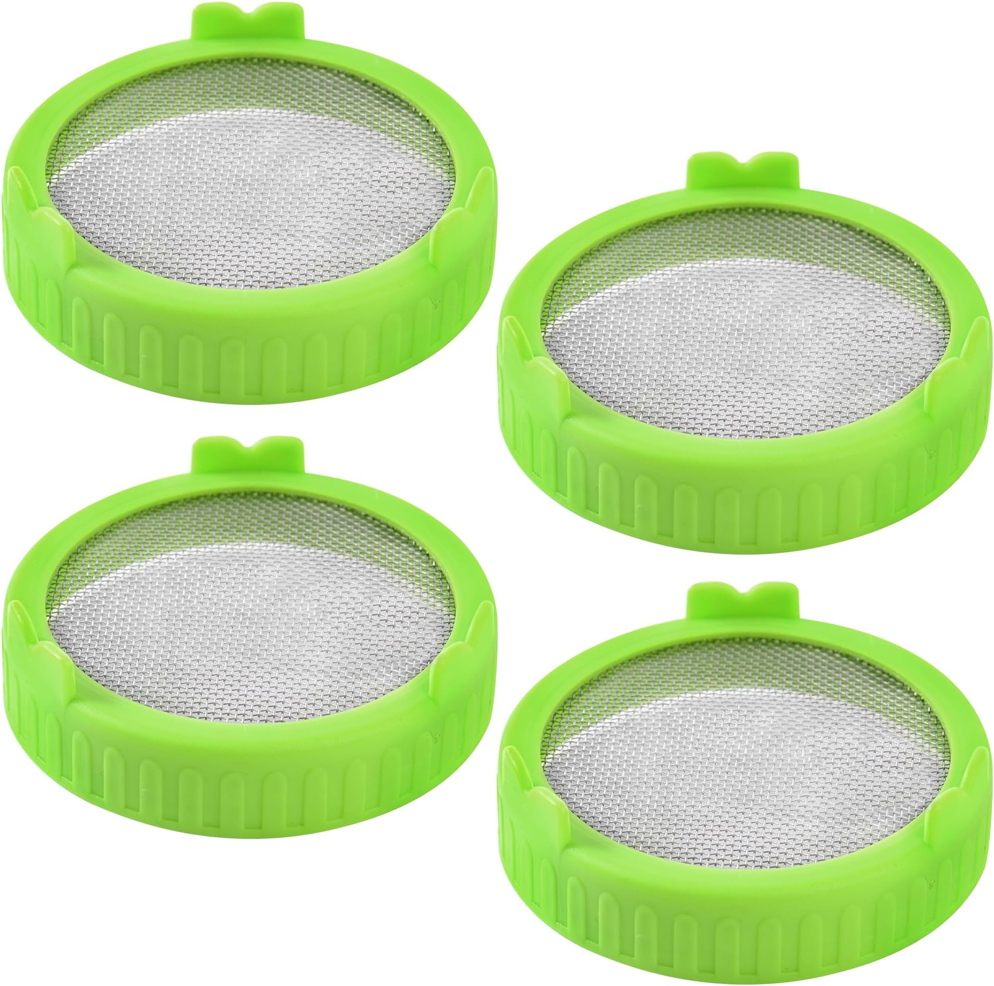 Amazon.com: 2PCS Stainless Steel Sprouting Lids – Regular Mouth Mason ...