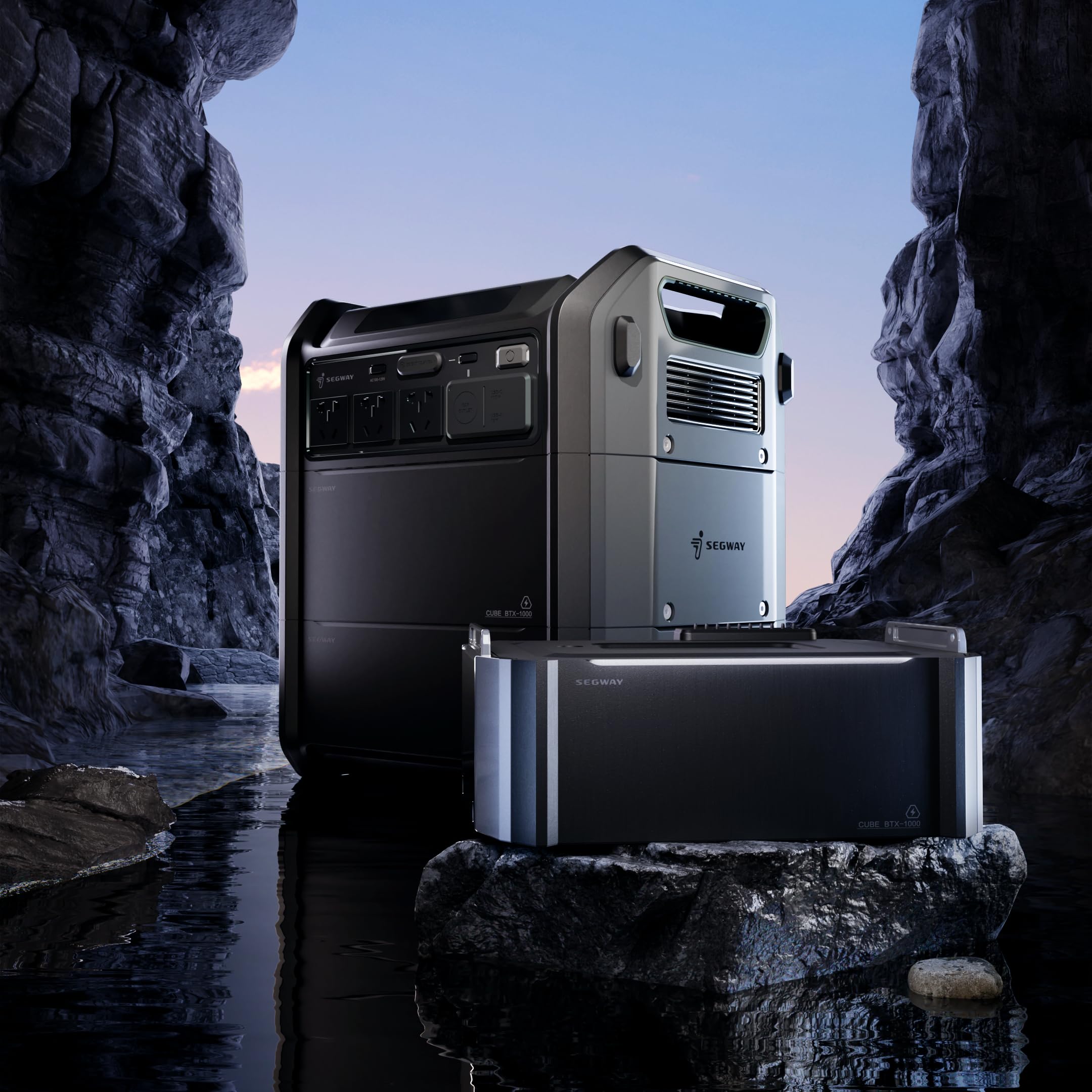 Snapklik.com : Segway Cube Series Expansion Battery Pack BTX1000 ...