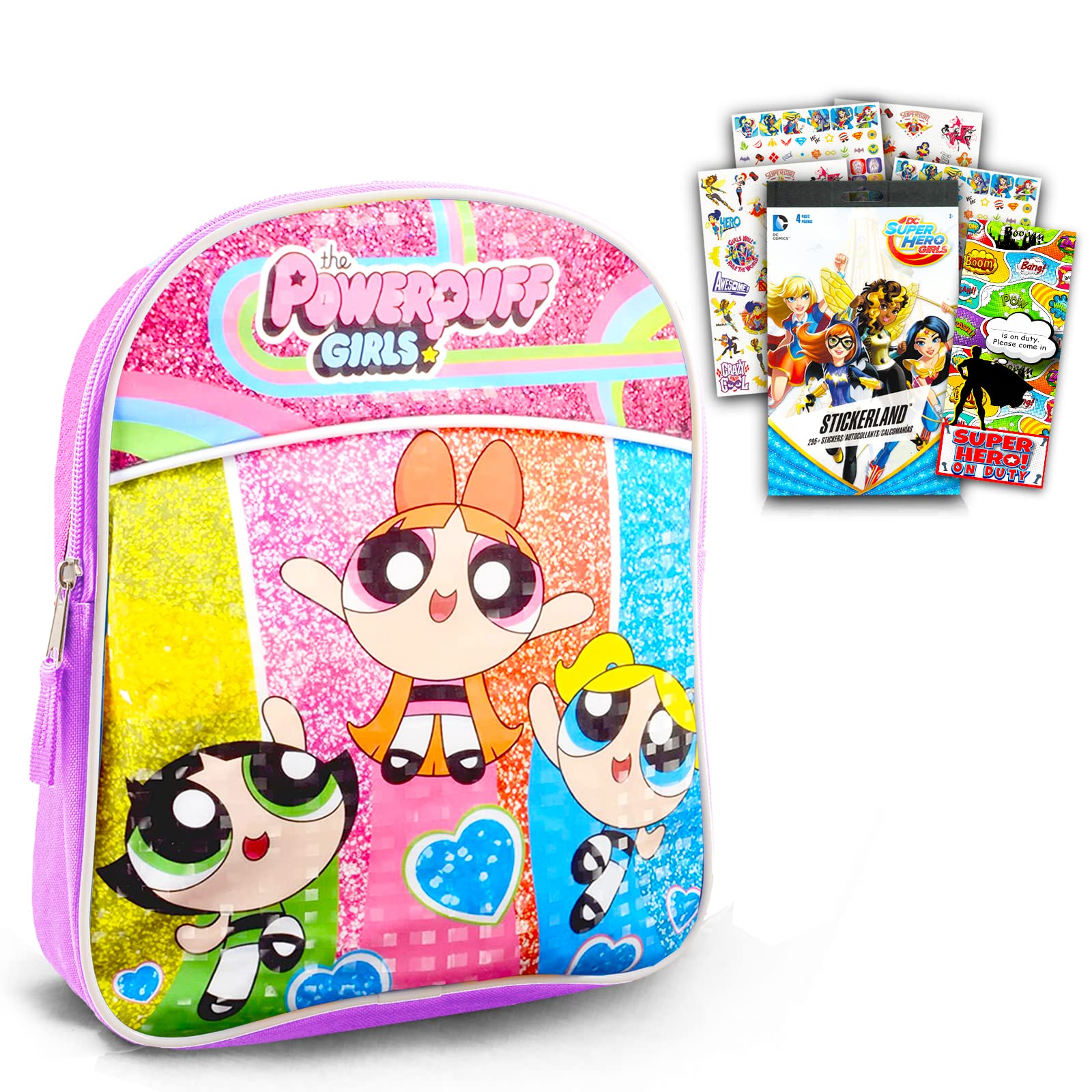 Powerpuff Girls Mini Backpack 3 Pc Bundle With 11 School Bag For Girls ...