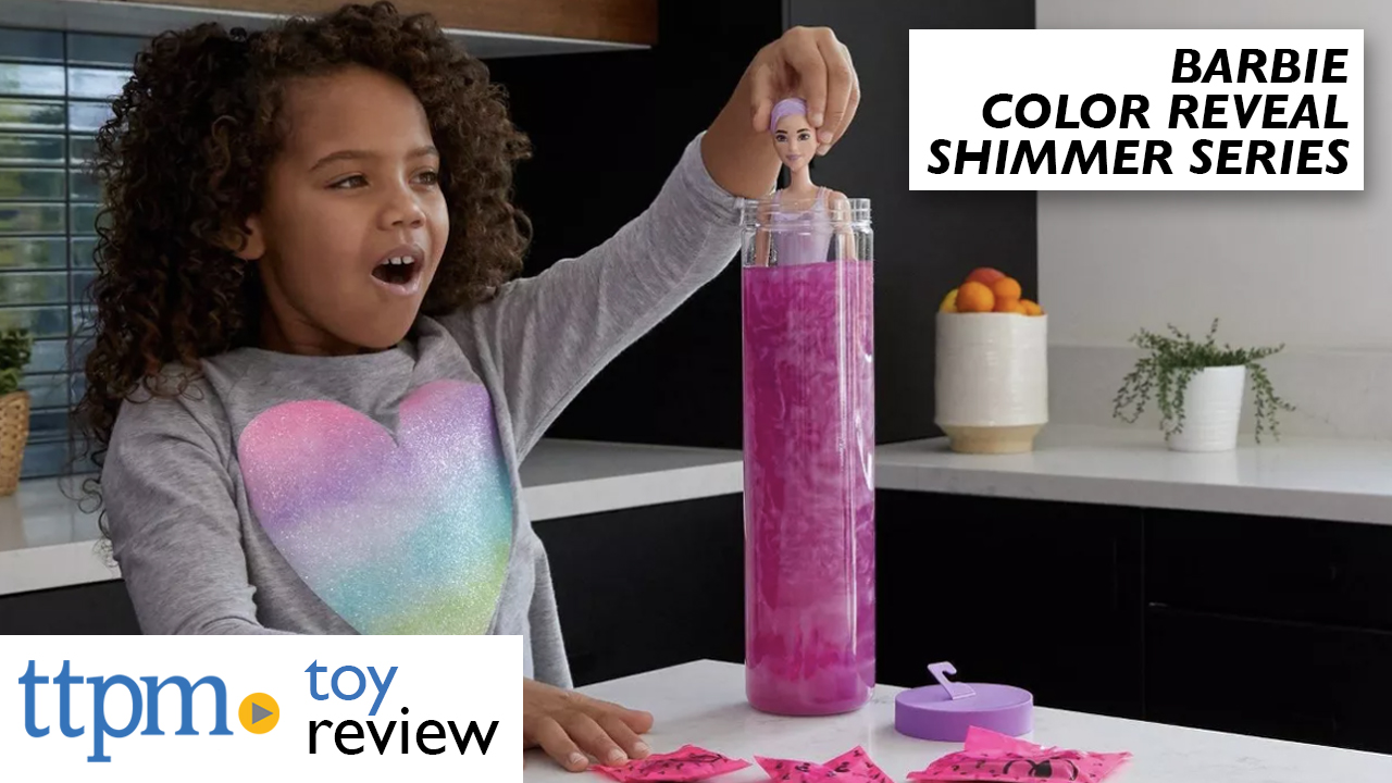 Watch Barbie Color Reveal Shimmer Series from Mattel on Amazon Live
