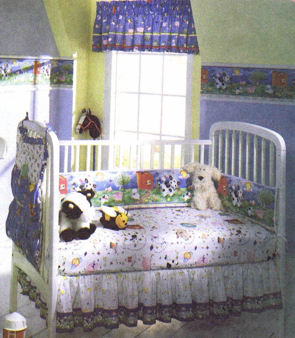 Amazon.com: McCall's 8993 Sewing Patten Old McDonald Baby Room Decor ...