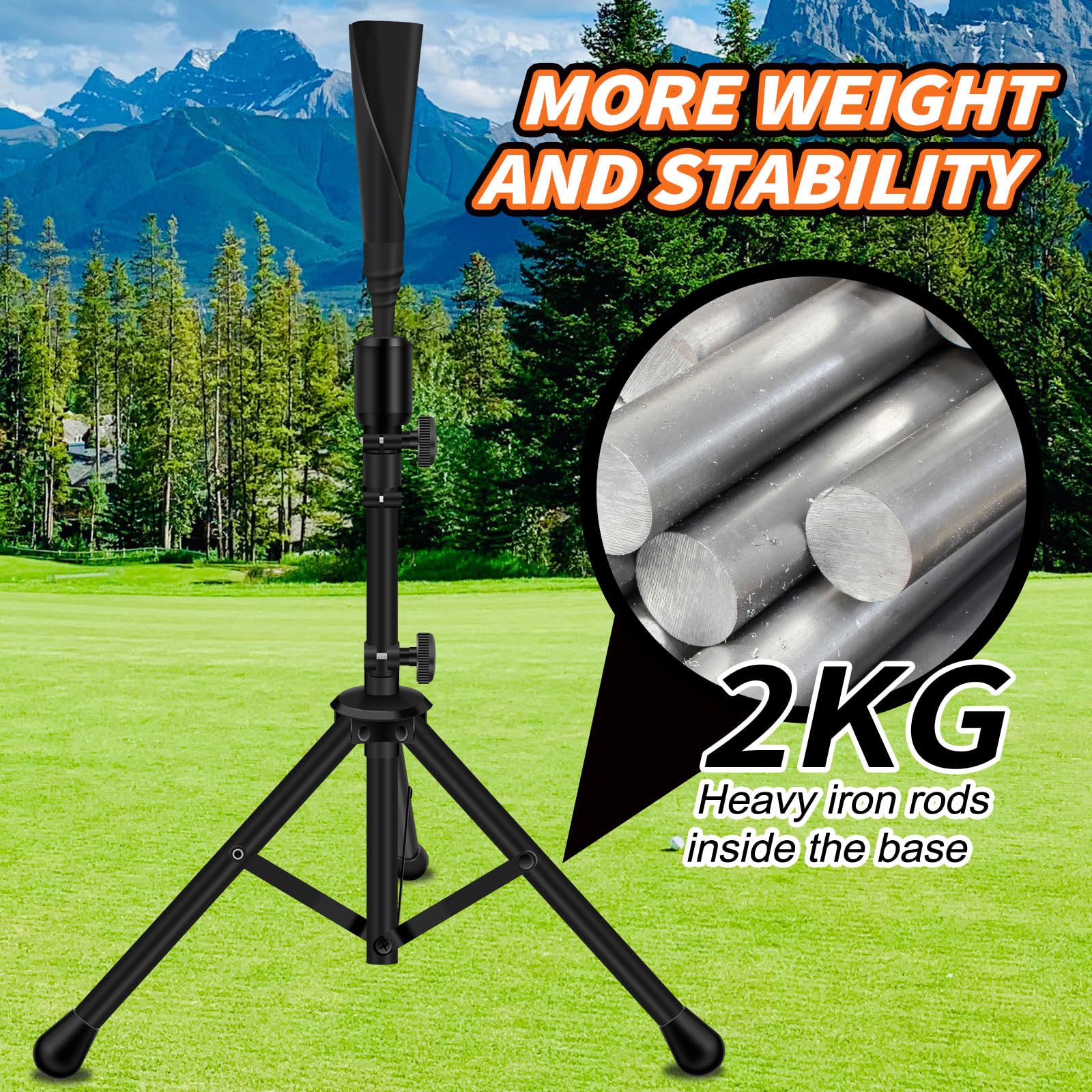 Snapklik.com : SUPERIORNET Portable Baseball Batting Tee,Tripod Batting ...