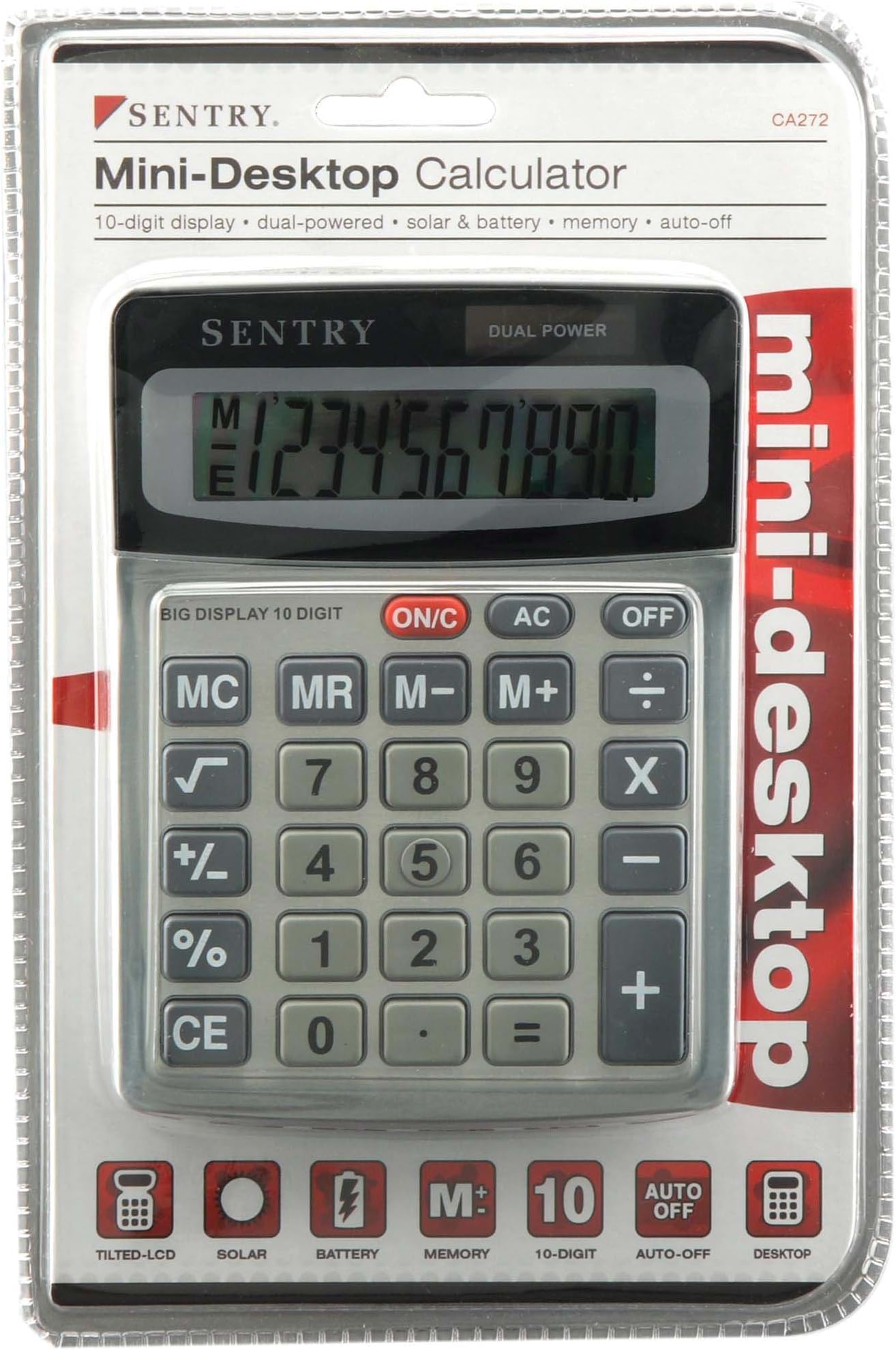 Amazon.com : INNOVERA 15927 Portable Minidesk Calculator, 8-Digit LCD ...