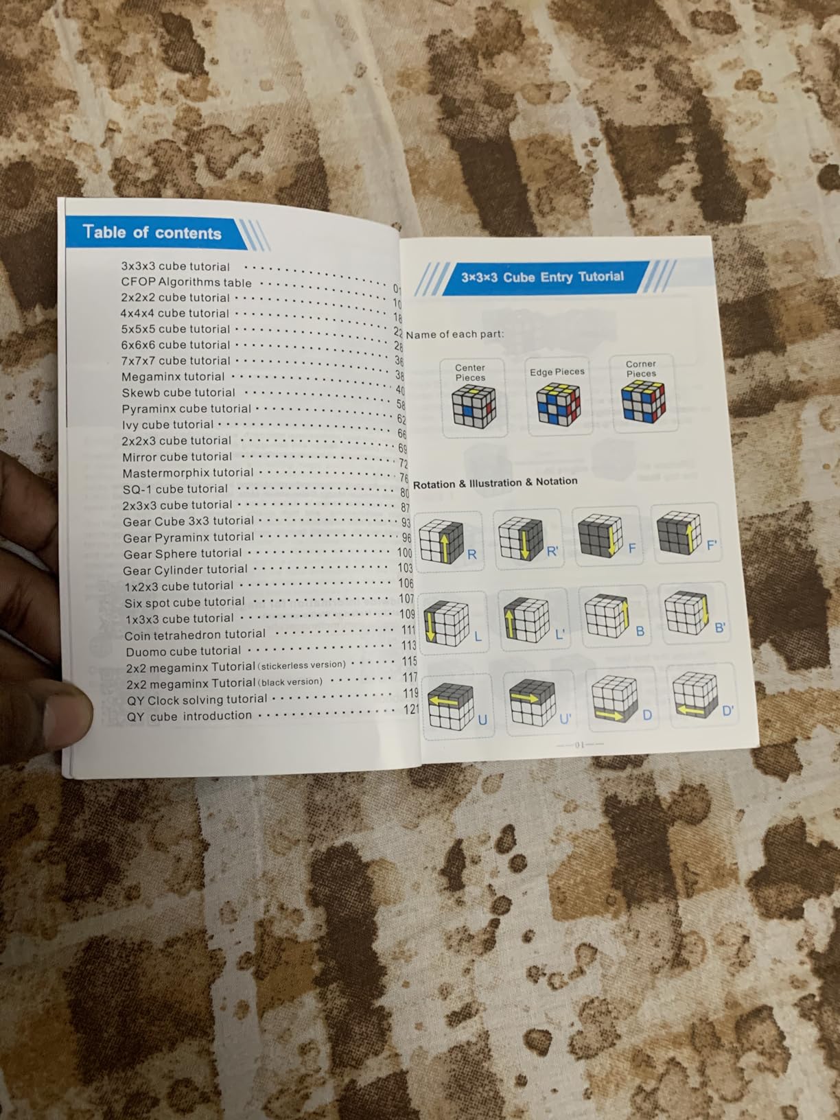 Cubelelo Qiyi Cube Solving Guide Book For Solve Speedcubes Puzzles ...