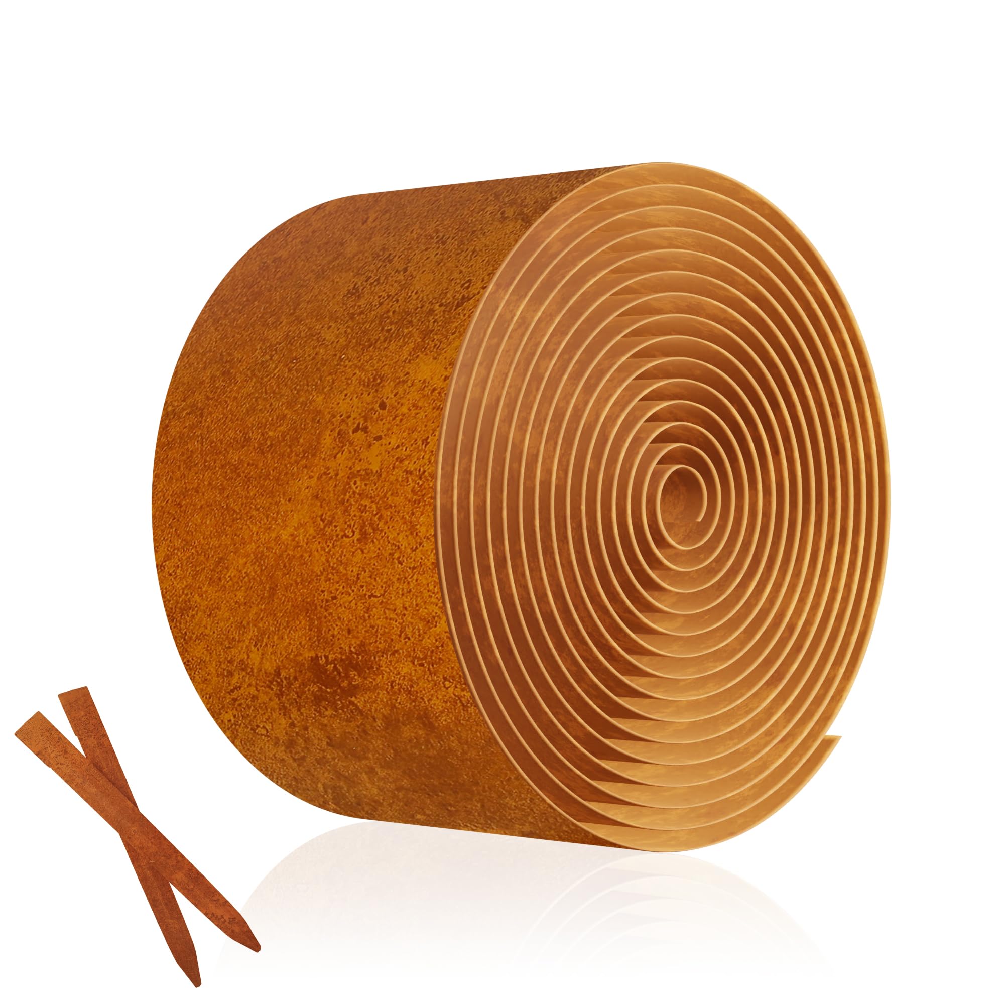 Chapou 4'' x 100' Landscape Edging Kit Plastic Garden Edging Border ...