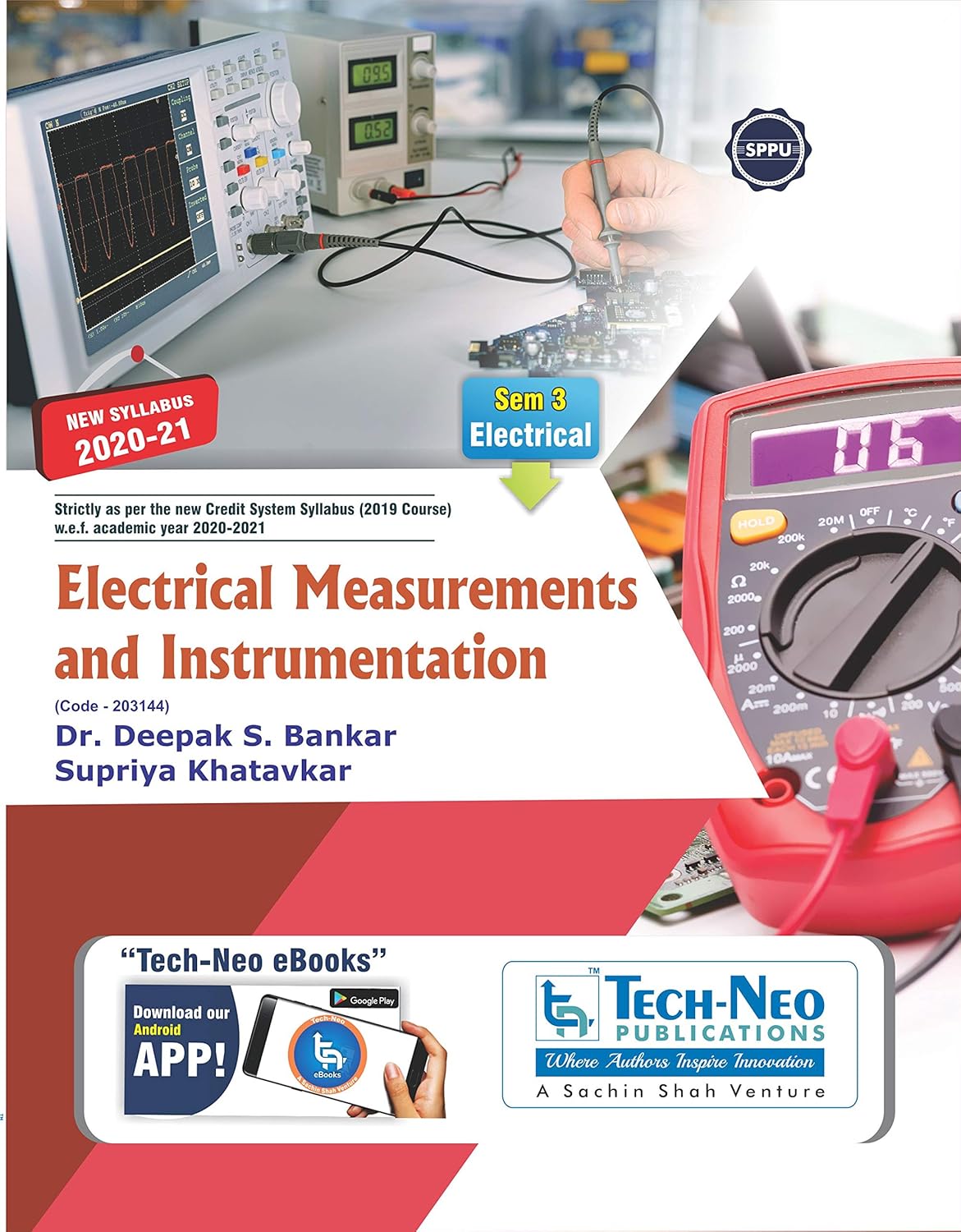 Buy ELECTRICAL MEASUREMENTS AND INSTRUMENTATION SPPU Electrical Sem 3 ...