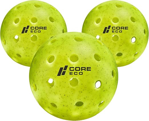 Amazon.com: CORE Pickleball-ECO Ball | Outdoor Pickleball Balls ...
