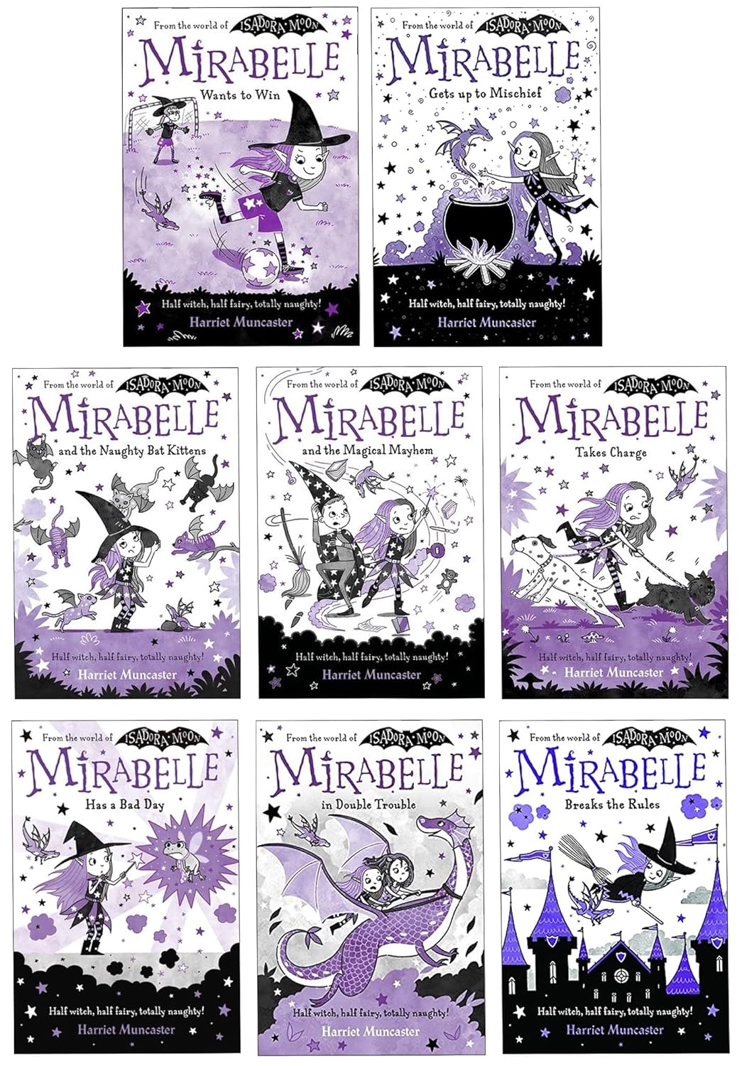 Harriet Muncaster Mirabelle Collection 8 Books Set (Mirabelle Gets up ...