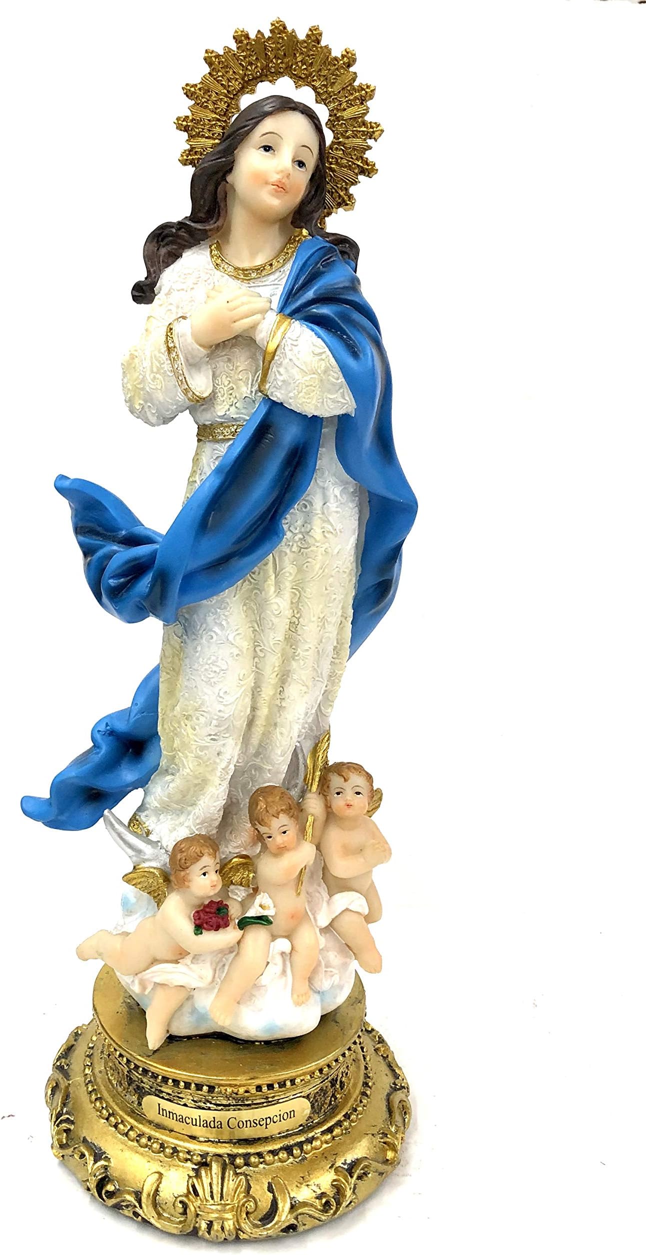 Amazon.com: Paykoc Imports 12 Inch Immaculate Conception Virgin Mary ...