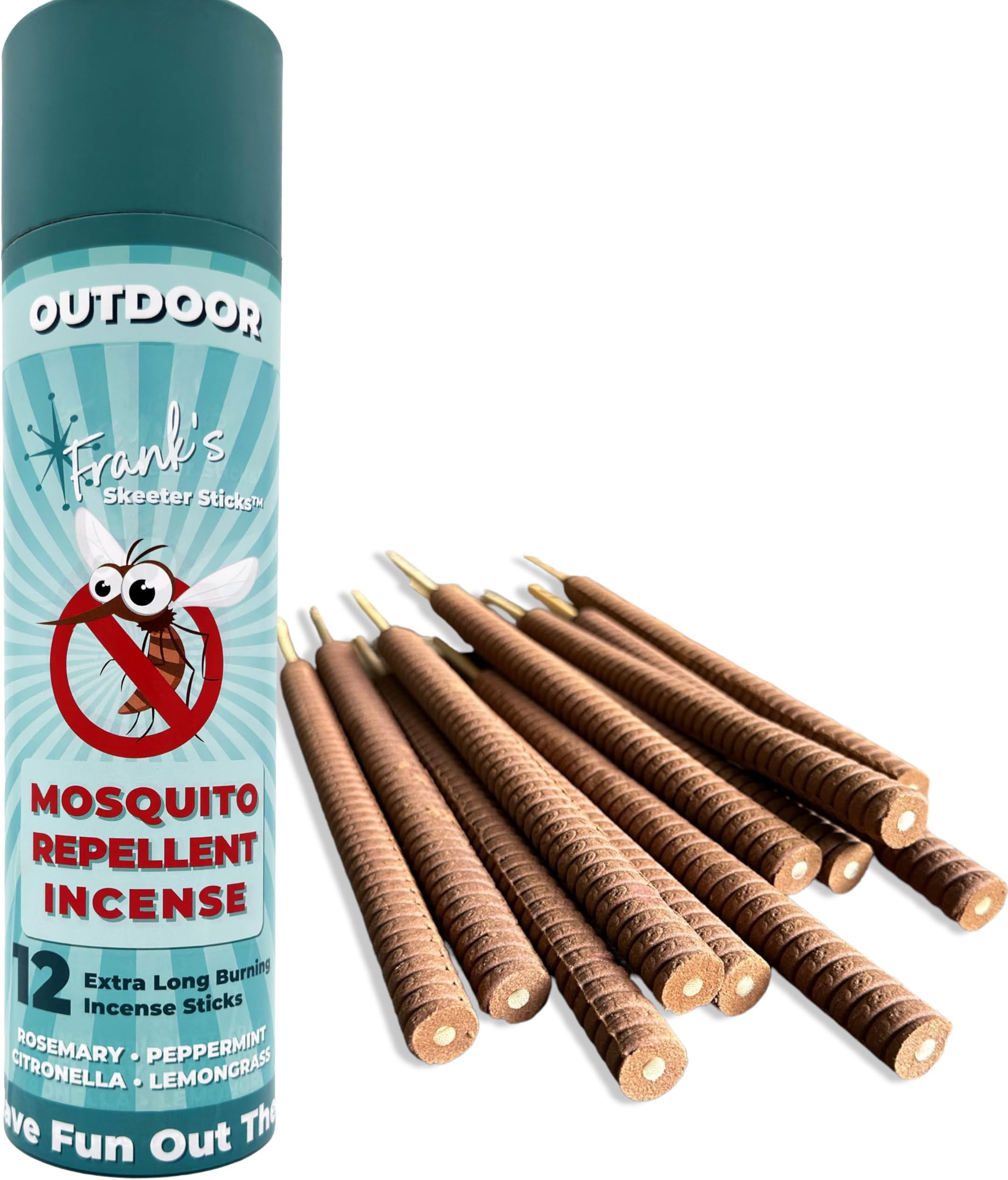 Amazon.com: Mosquito Repellent Sticks EXTRA-THICK - Outdoor Use Reaches ...