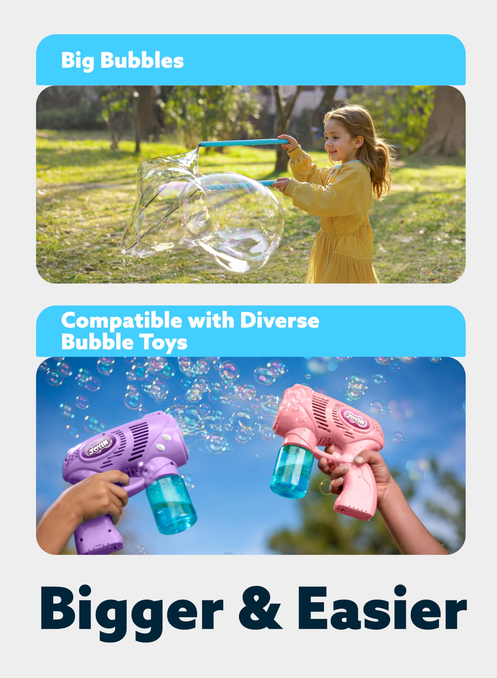 Snapklik.com : 64 Oz Premixed Bubble Solution, 19L Giant Pre-Mix Refill ...