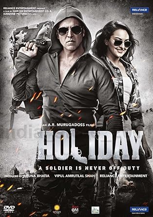 Amazon.com: Holiday Hindi DVD (Akshay Kumar, Sonakshi Sinha) (Bollywood ...