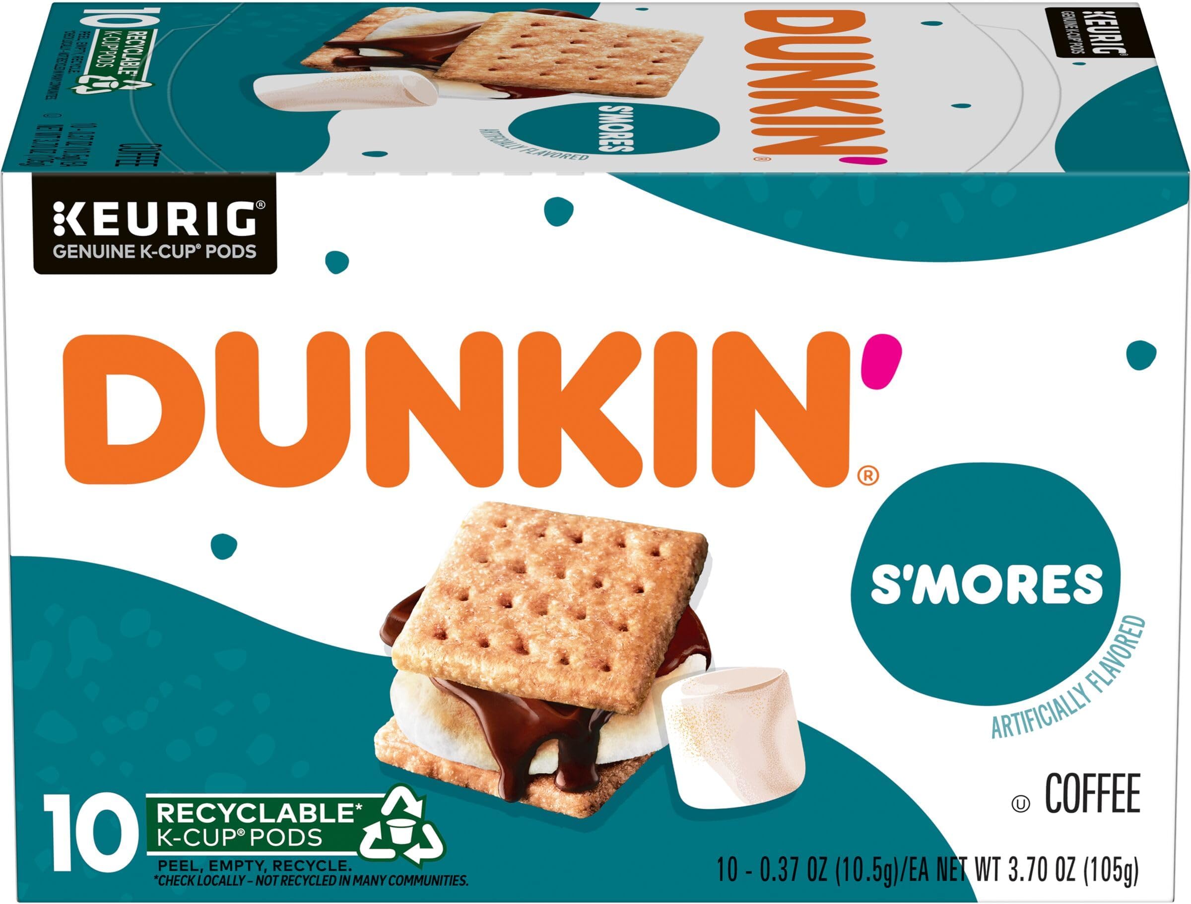 Amazon.com : Dunkin' Midnight Dark Roast Coffee, 60 Keurig K-Cup Pods ...