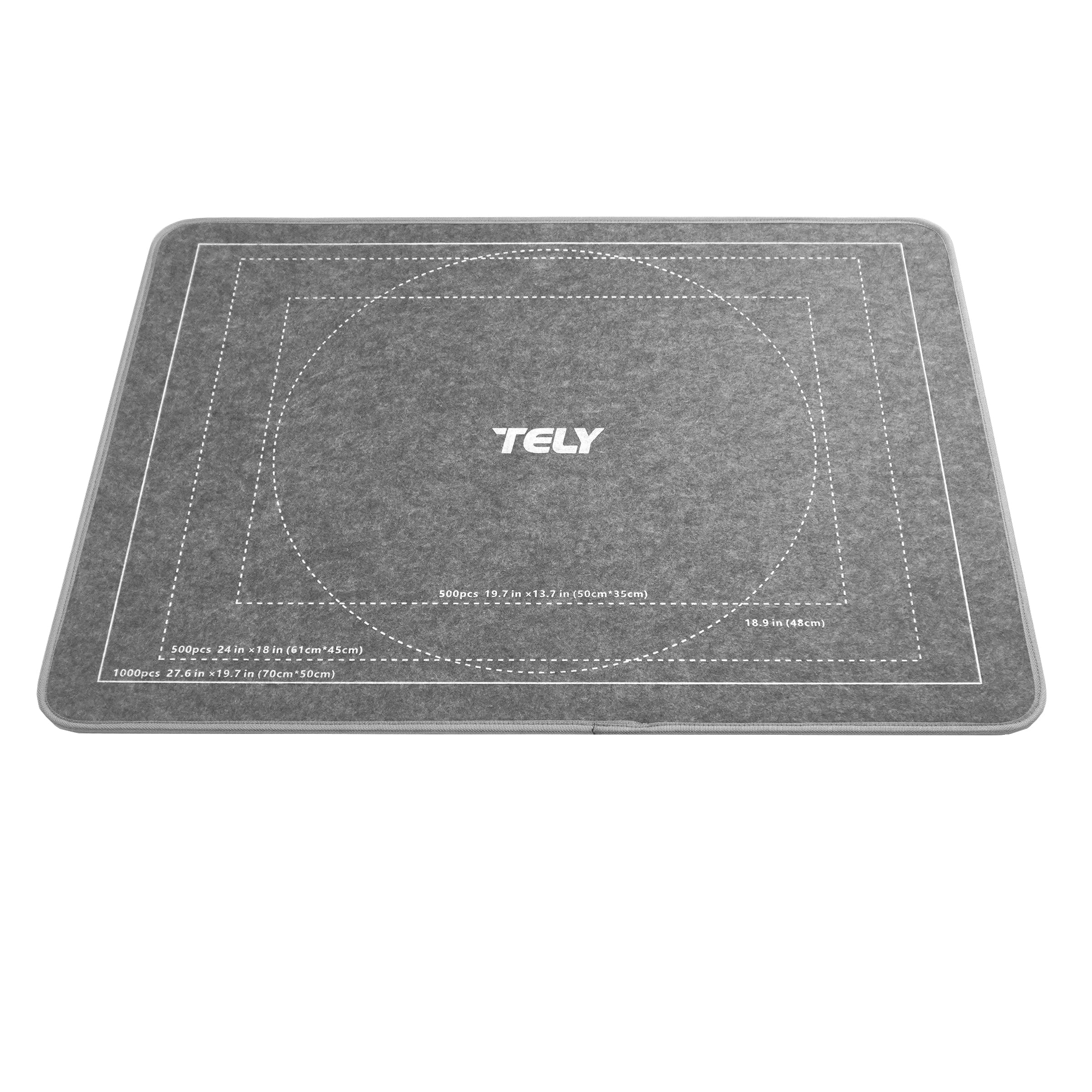 TELY Stiff-Felt Puzzle Board Tilt - Non-Slip Surface - Easy-Move Jigsaw ...