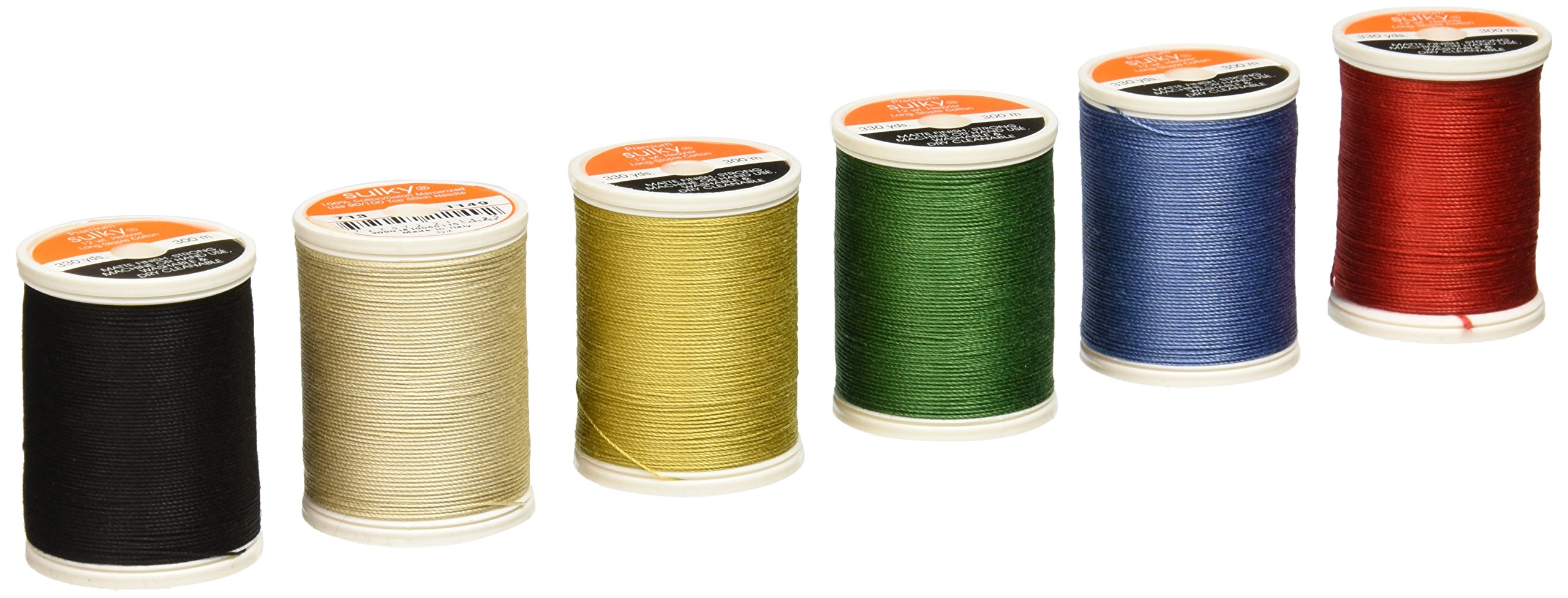 Amazon.com: Sulky Winter Collection Crossroads Thread Set, Multicolor